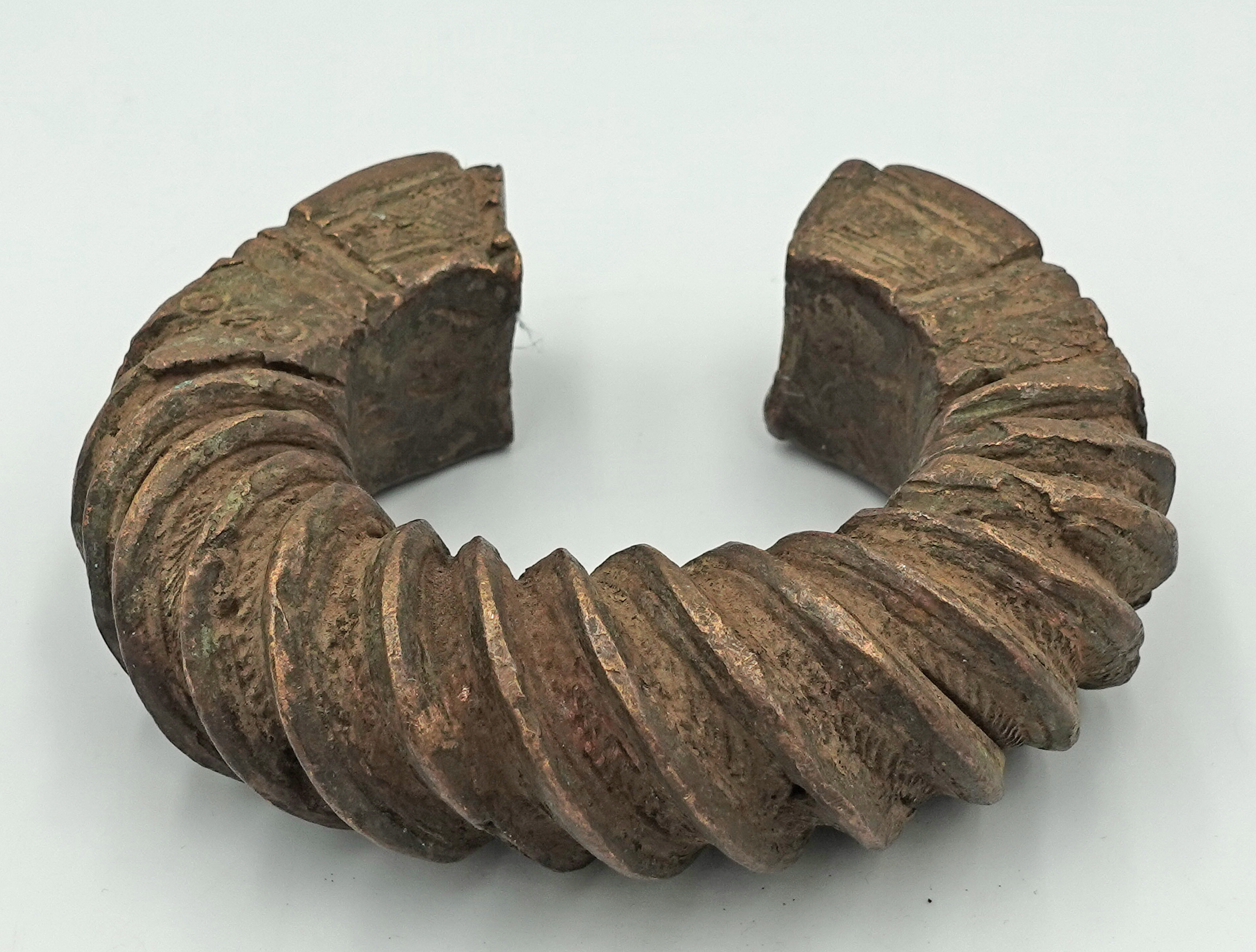 TRIBAL CURRENCY. Africa, Nigeria region. Nigeria(?). Ornate twisted ...