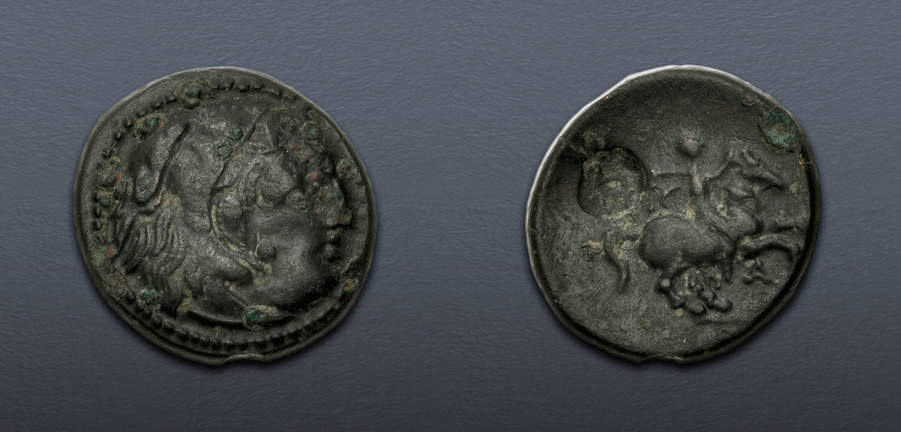 KINGS of MACEDON. Philip III Arrhidaios. 323-317 BC. Æ Half Unit (14mm ...