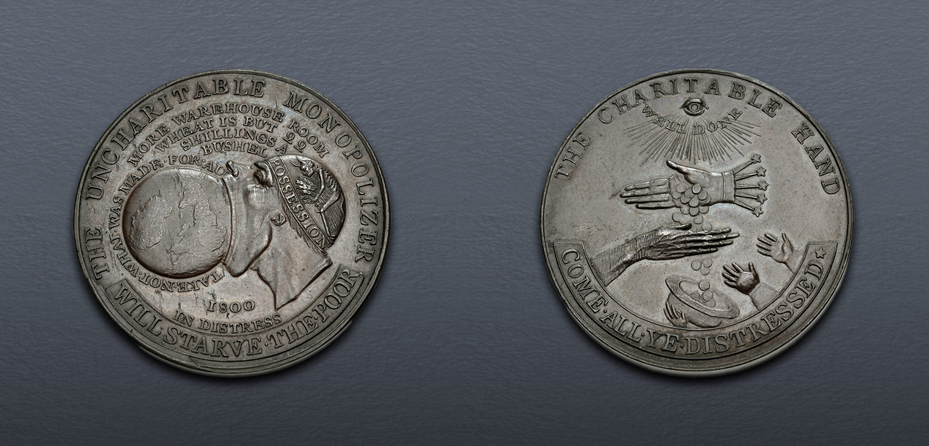 CONDER TOKENS, Middlesex. Political & Social Series. CU Penny Token ...