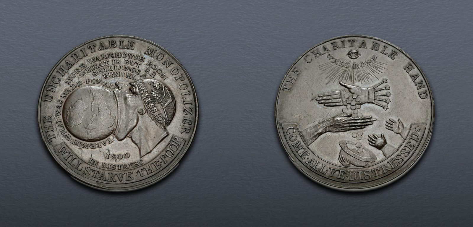 CONDER TOKENS, Middlesex. Political & Social Series. CU Penny Token ...