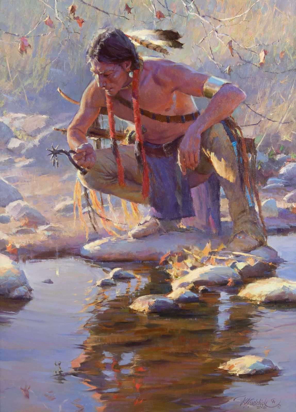 R.S. Riddick (1952- ), White Man's Footbell, 2006 | Jackson Hole Art ...