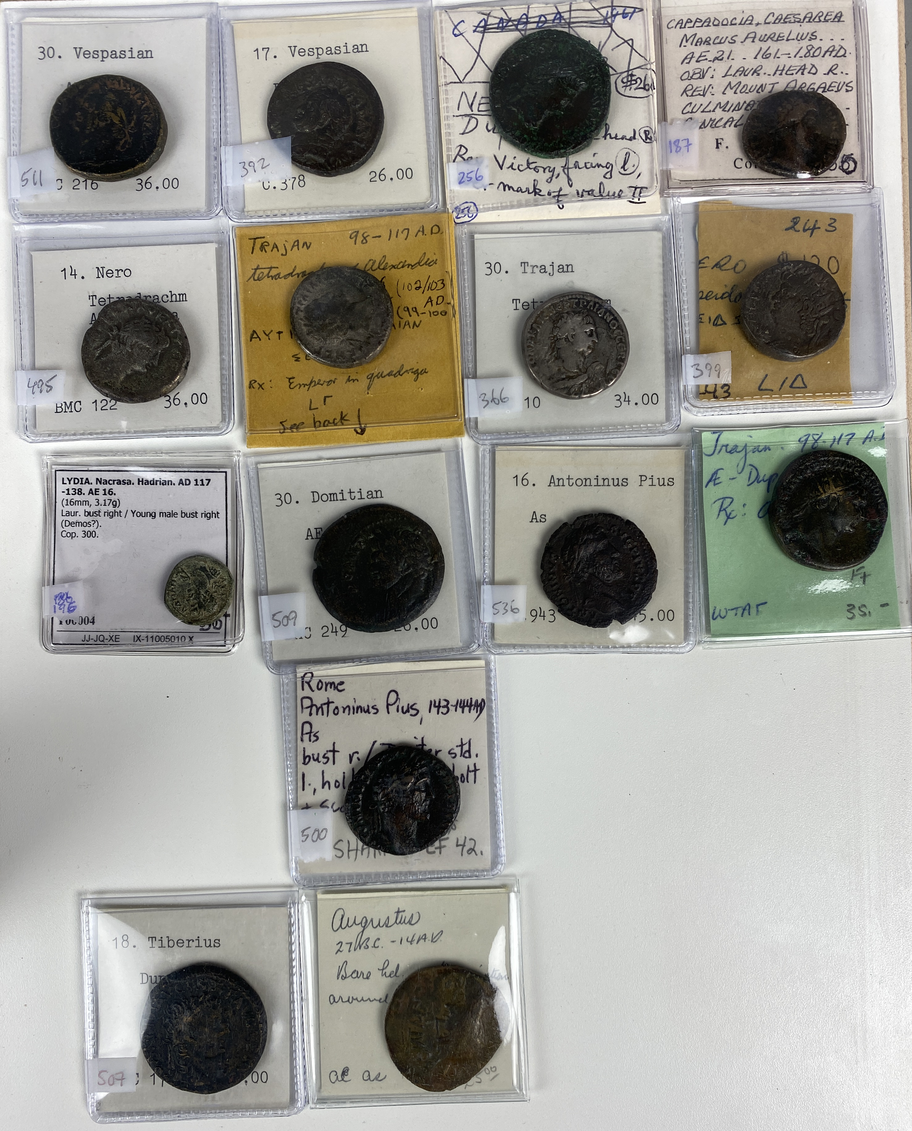 ROMAN. Provincial-Imperial. Lot of fifteen (15) billon and bronze ...