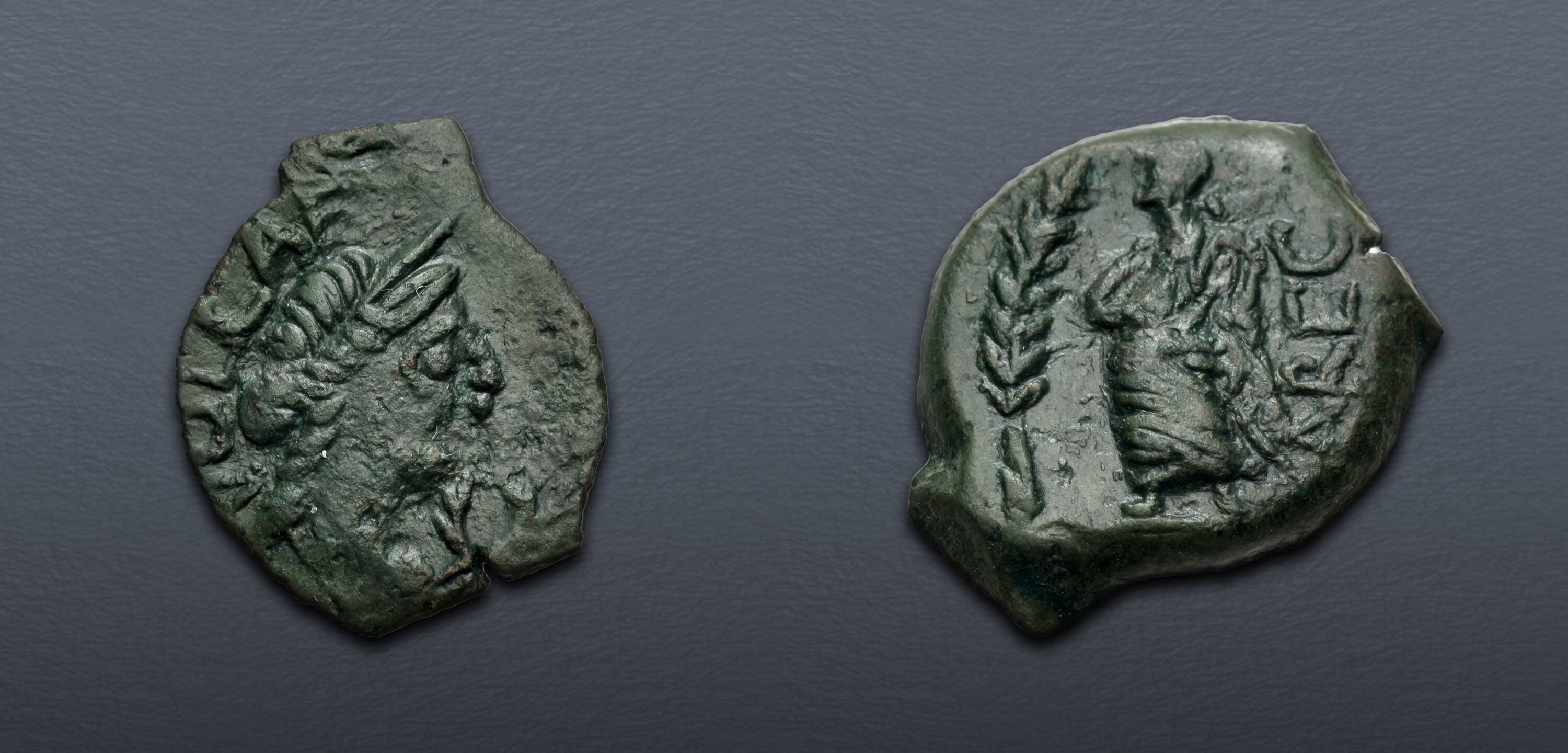 GAUL, Southern. Volcae-Arecomici. Circa 77-44 BC. Æ Unit (14mm, 2.12 g ...