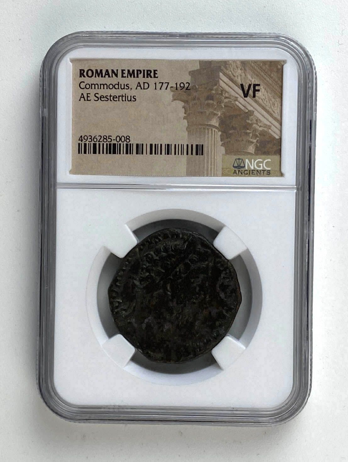 Commodus. AD 177-192. Æ Sestertius (29mm, 5h). Rome mint. Struck AD 188 ...