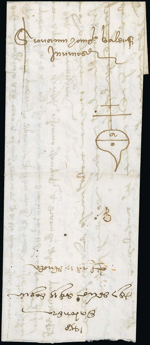 Great Britain Postal History Merchant Mail Three of the Earliest Known ...