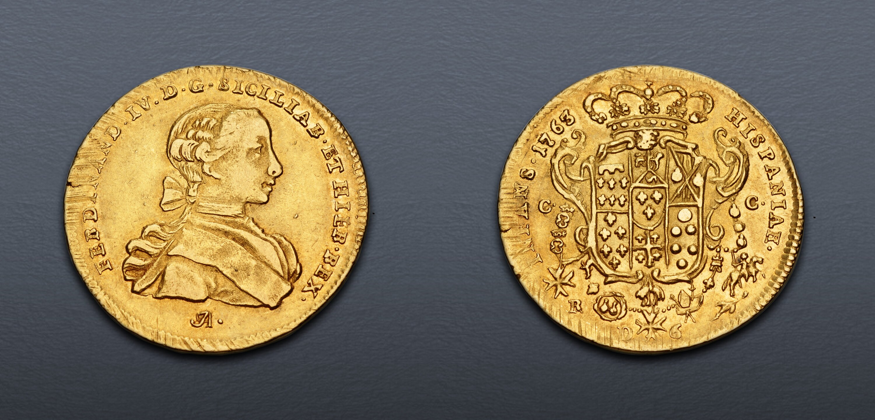 ITALY, Napoli (Kingdom). Ferdinando IV di Borbone. First reign, 1759 ...