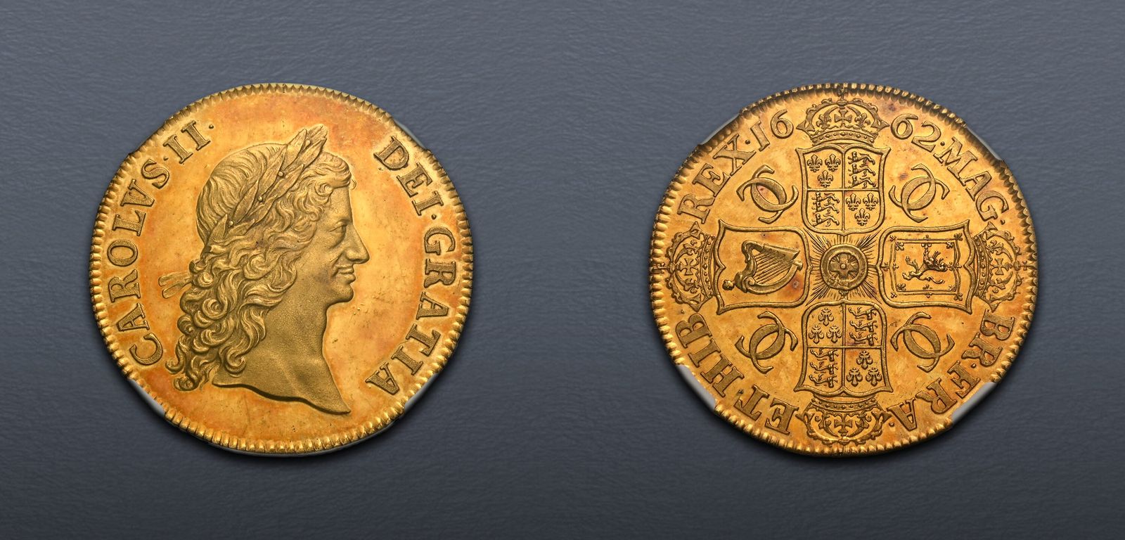 STUART. Charles II. 1660-1685. Proof AV Pattern Crown (39mm, 52.74 g ...