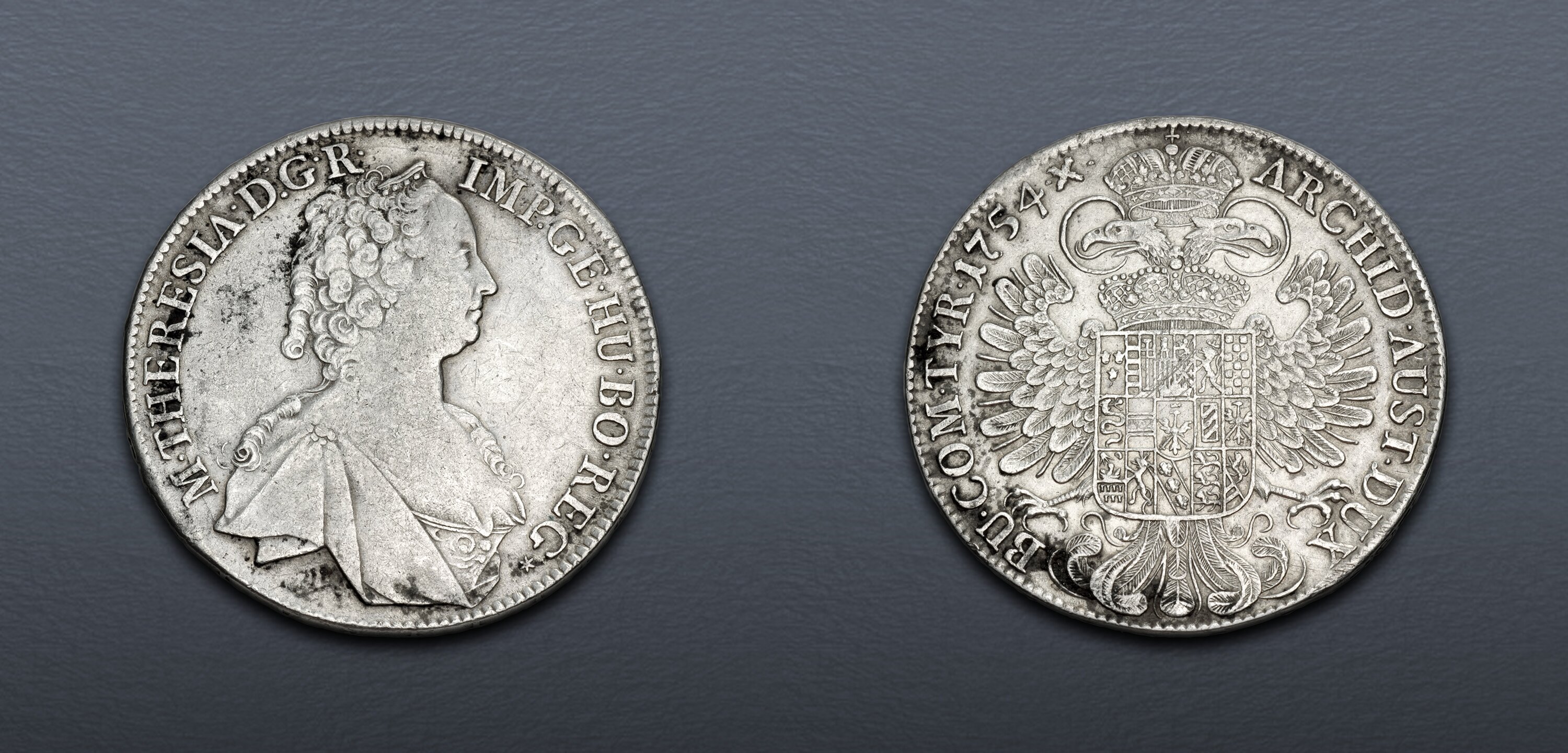 AUSTRIA, Holy Roman Empire. Maria Theresia. Empress, 1740-1780. AR ...