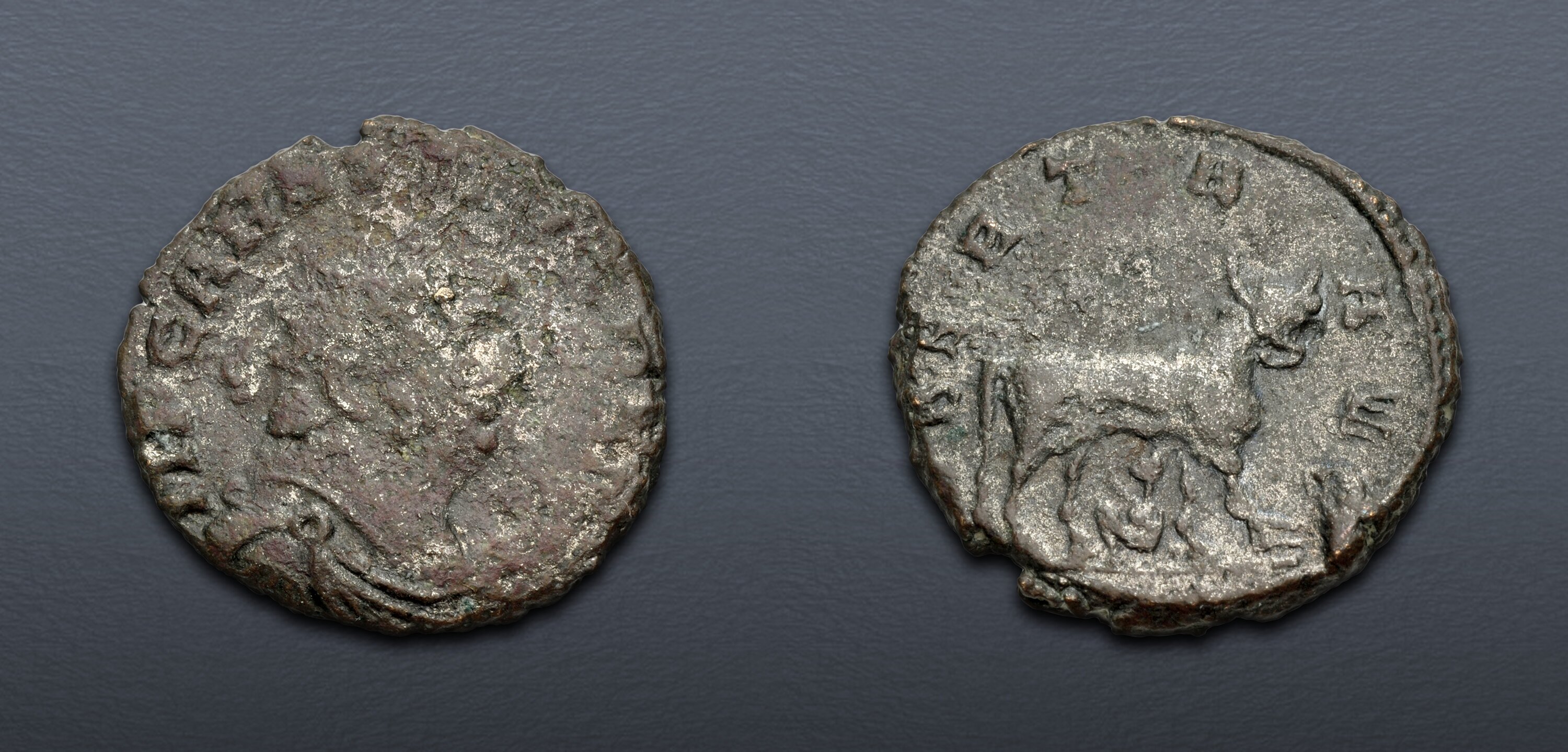Carausius. Romano-British Emperor, AD 286-293. Antoninianus (18mm, 2.90 ...