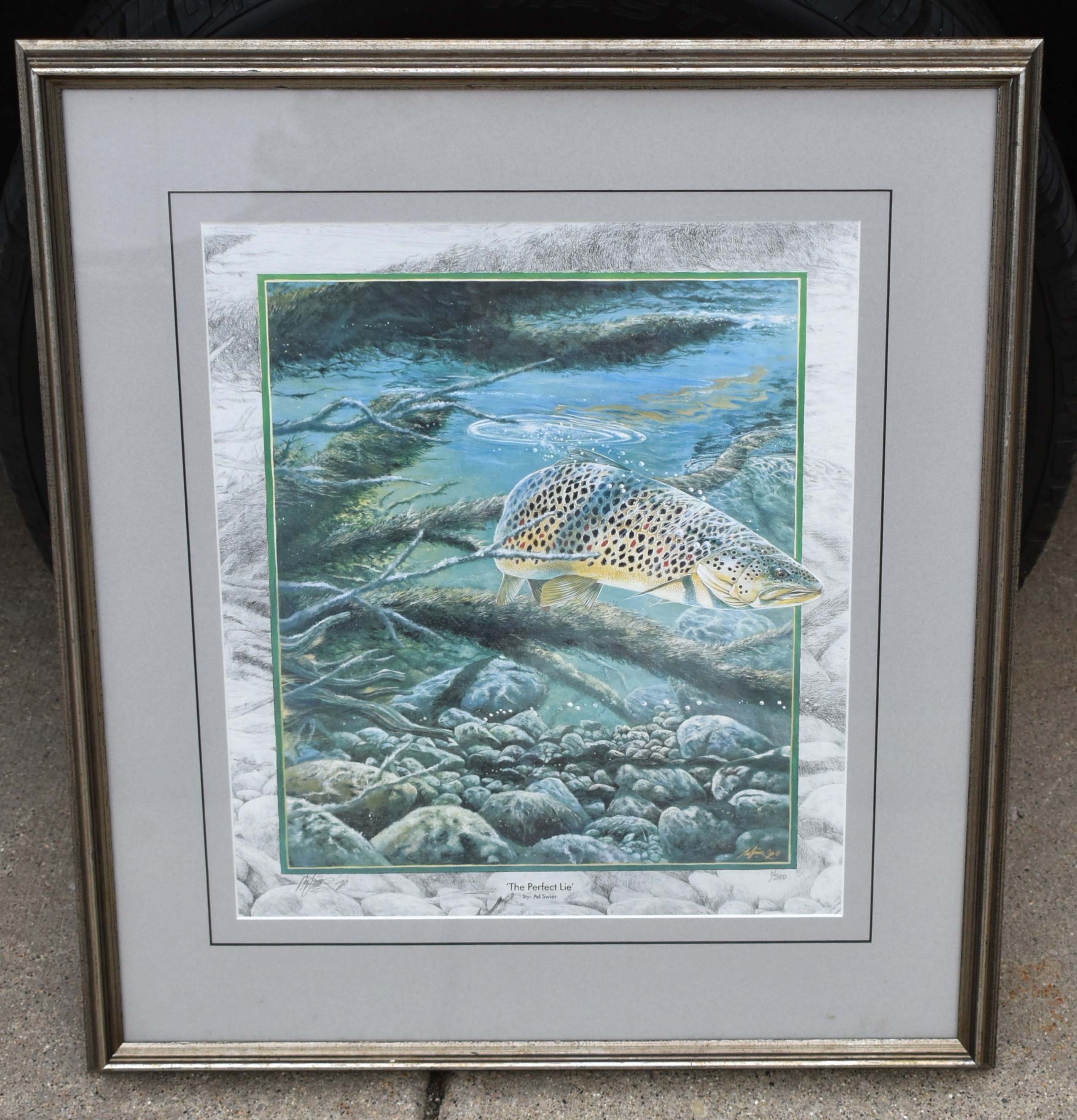 Collectible Ad Swier 'A Perfect Lie' #1 Print | The Angling Marketplace