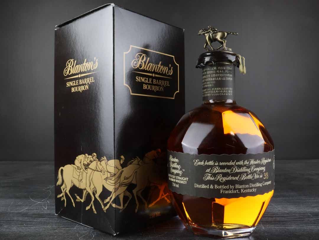 Blanton's 'Black Label' Japanese Release Bourbon (Letter L) | Unicorn ...