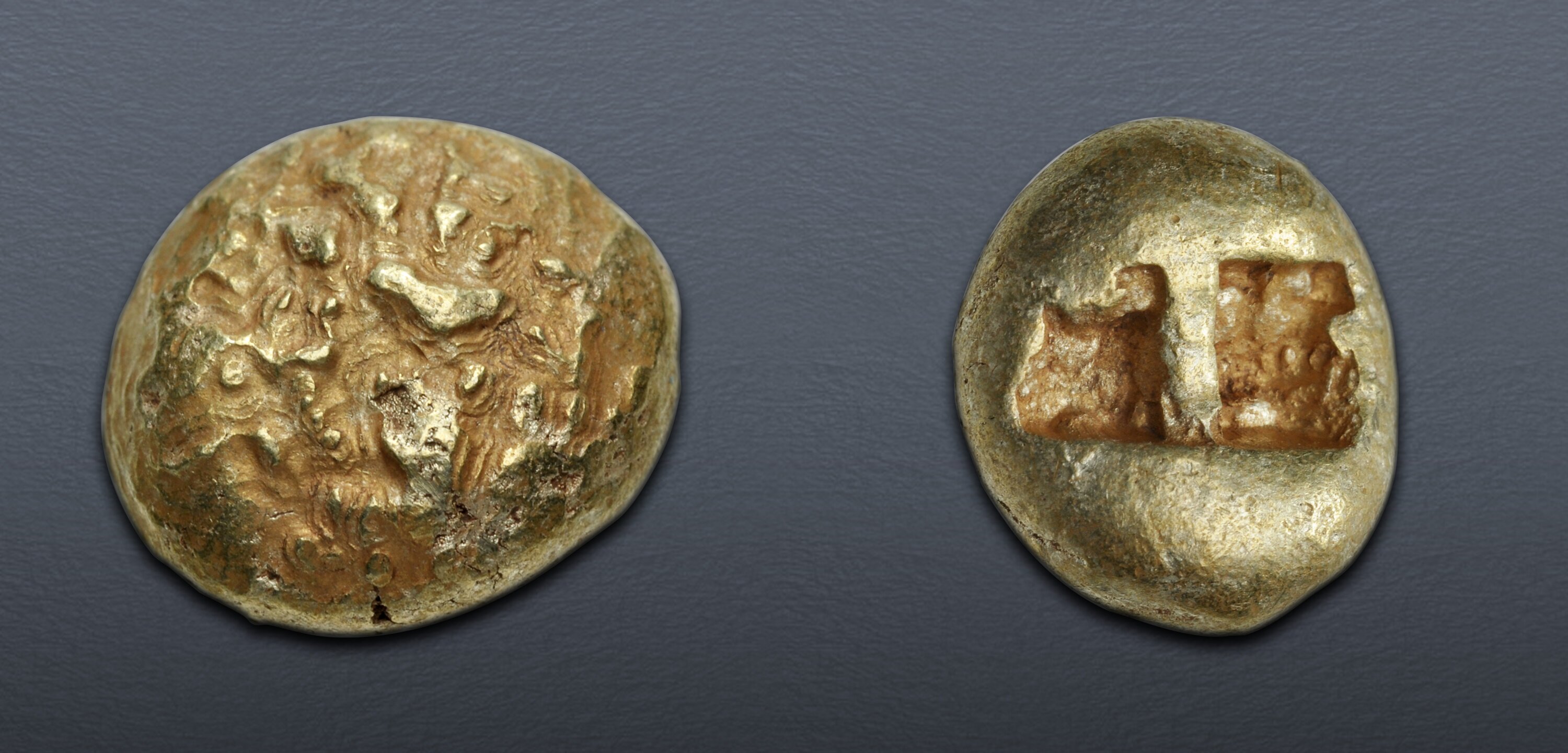 IONIA, Uncertain. Circa 650-600 BC. EL Trite – Third Stater (12mm, 4.65 ...