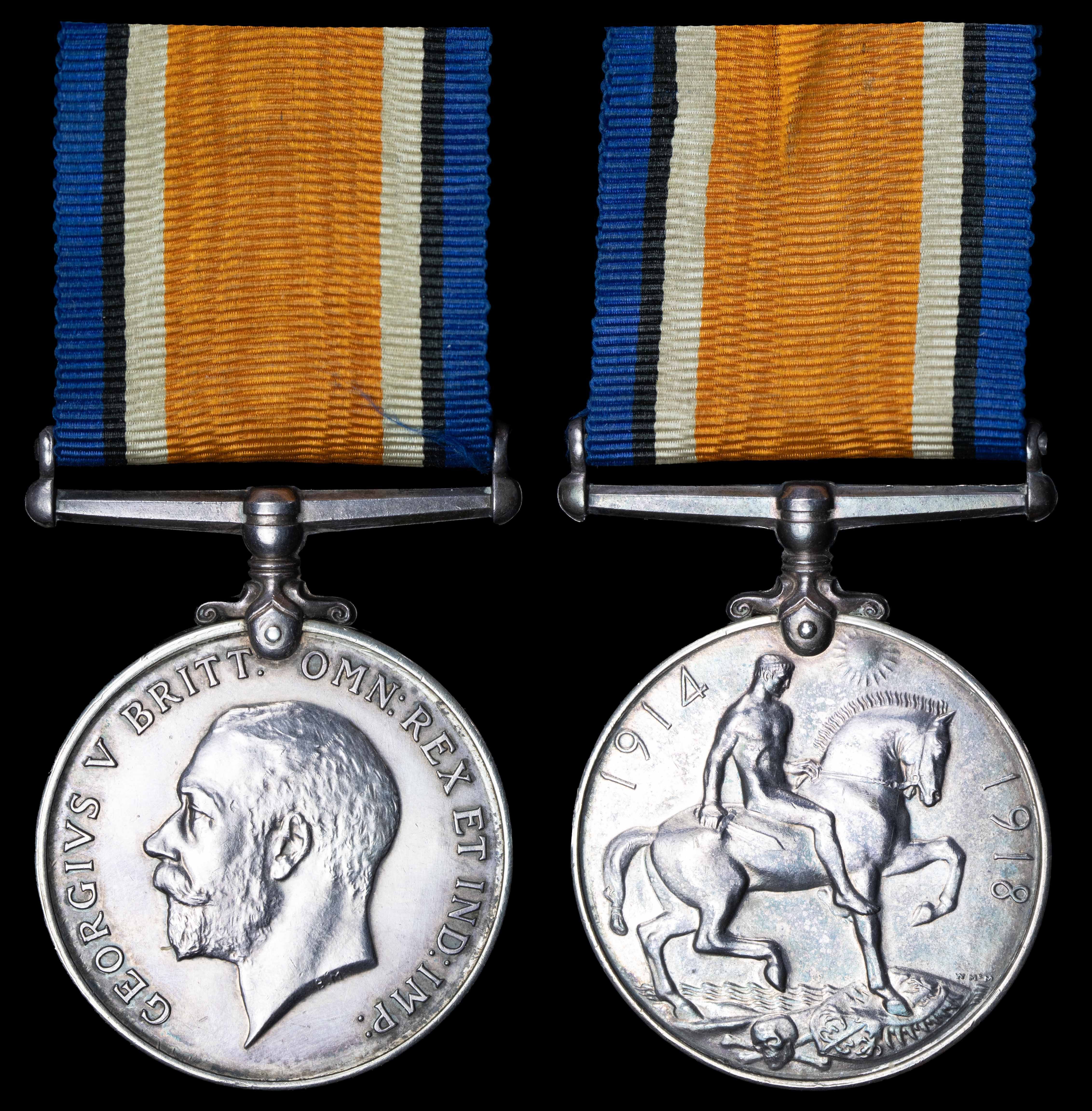 British War Medal 1914-20 (6/3491 Sjt. H. Tritt. N.Z.E.F.), evidence of ...