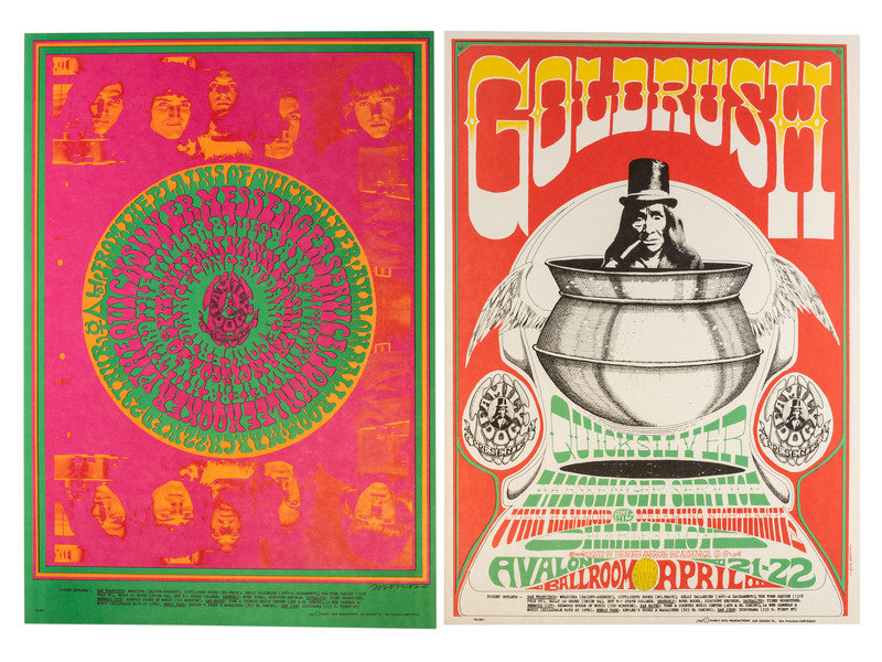 [MUSIC] -- [POSTERS]. MOSCOSO, Victor, GRIFFIN, Rick, HUNTER, George ...