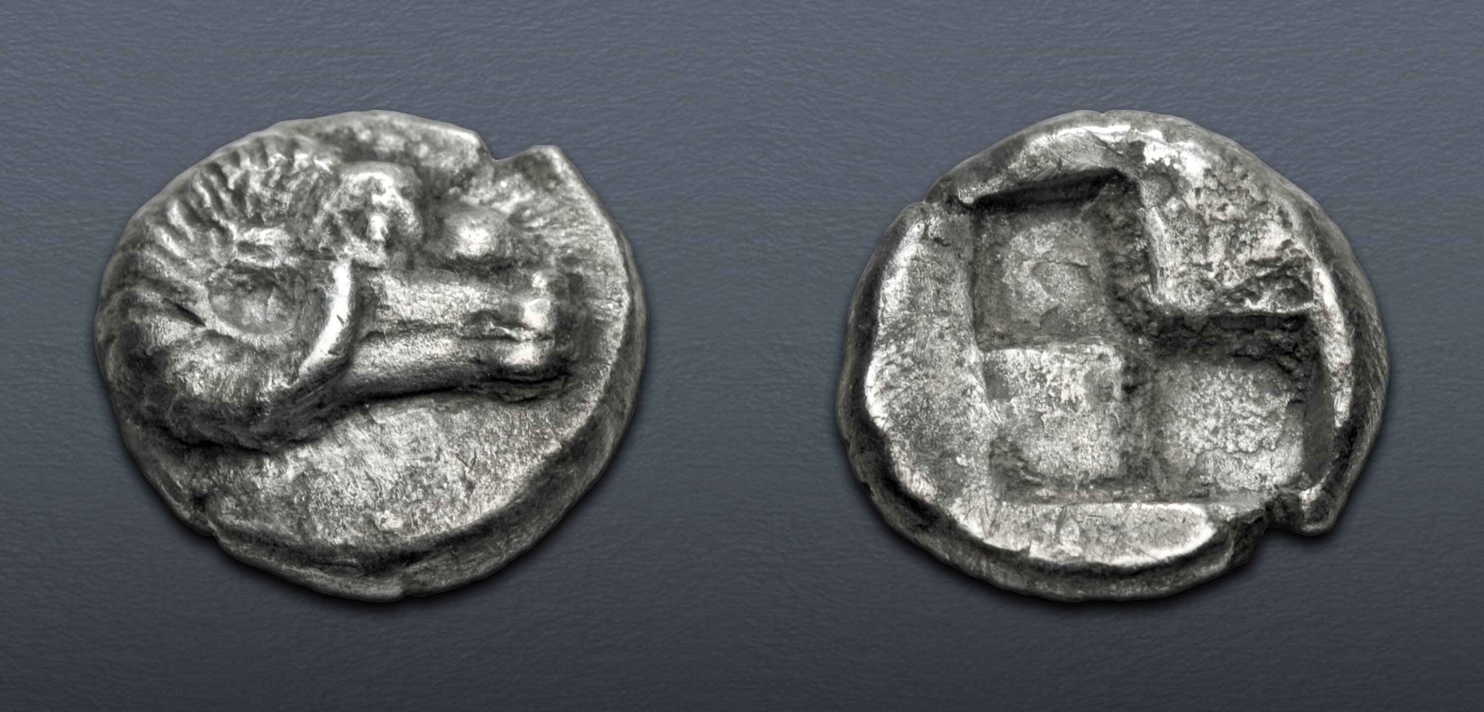 TROAS, Kebren. 5th century BC. AR Diobol (10mm, 1.15 g). Good VF ...