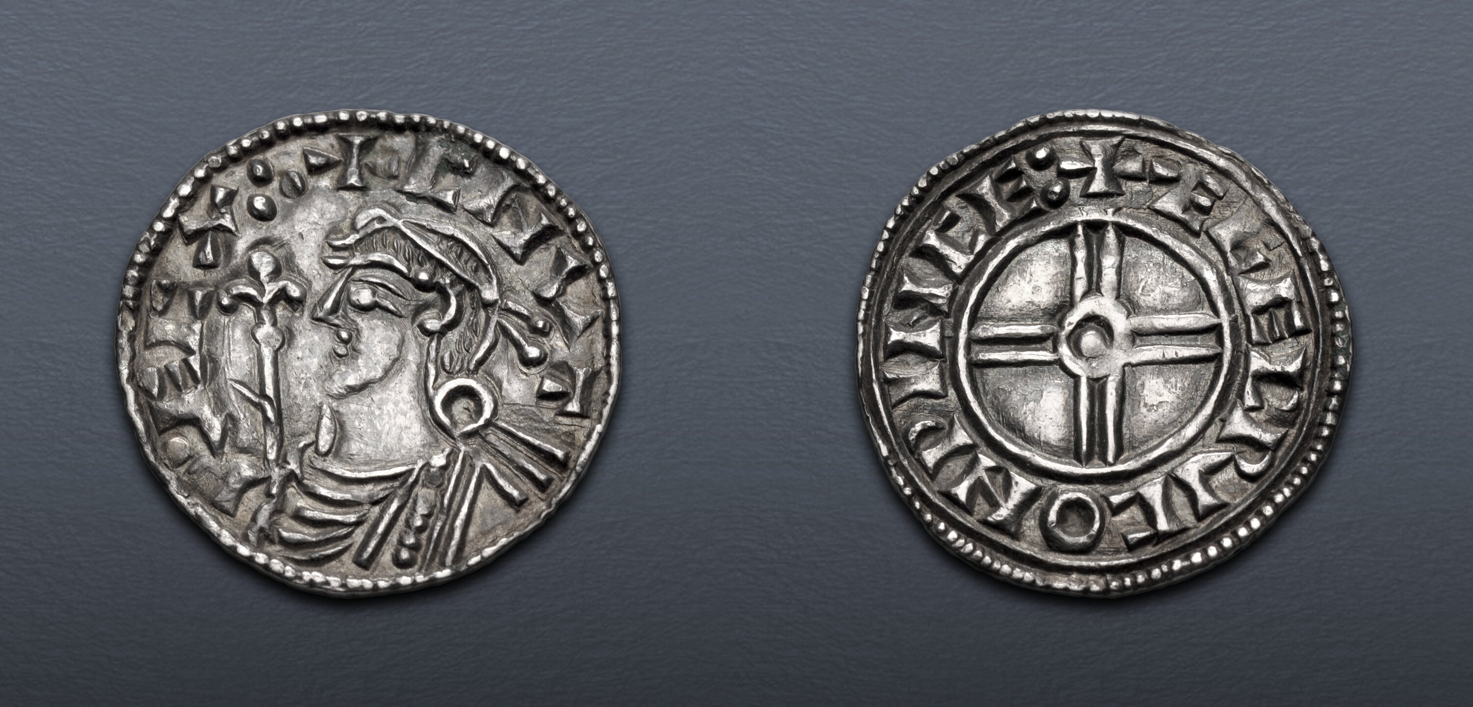ANGLO-SAXON, Kings of All England. Cnut. 1016-1035. AR Penny (16mm, 1. ...