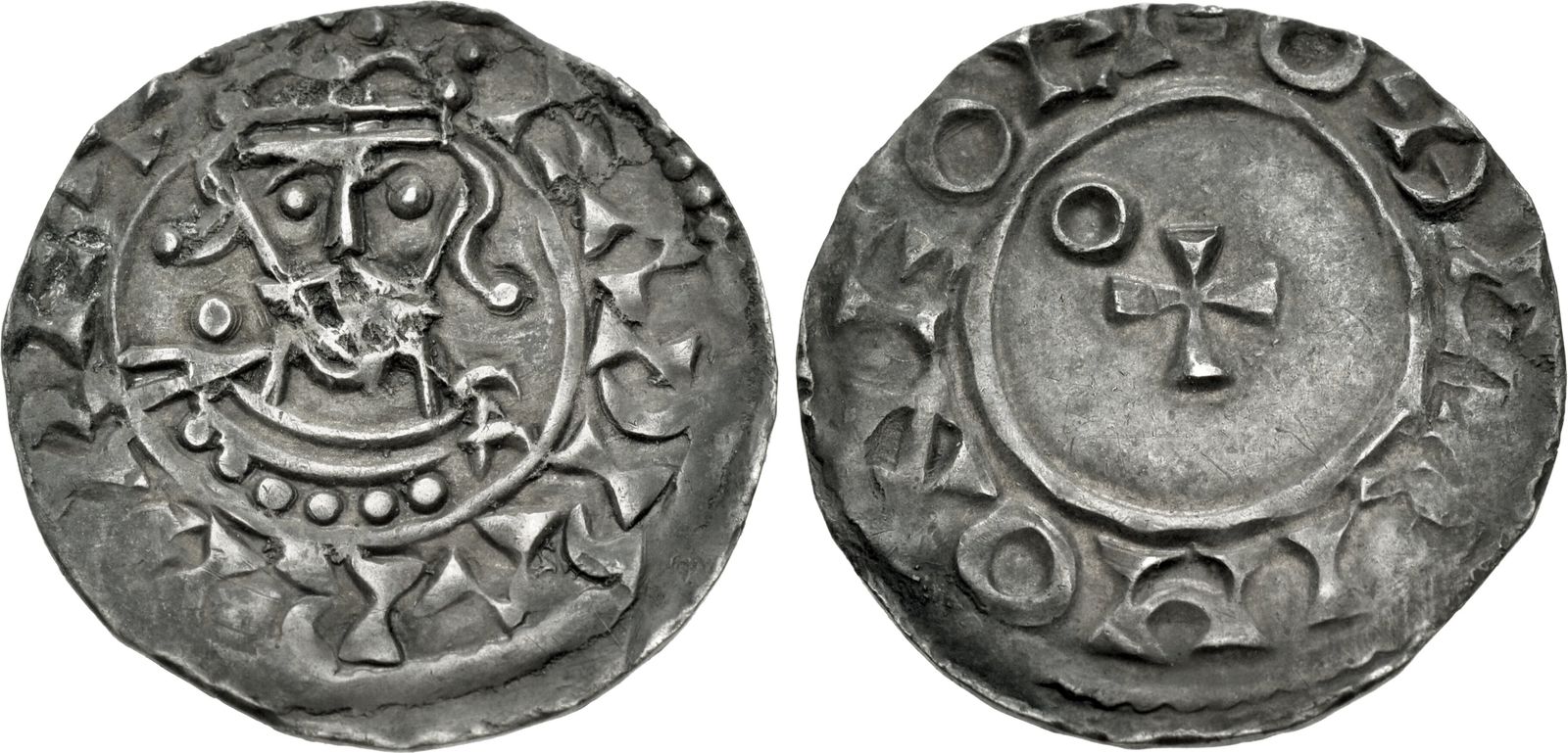 ANGLO-SAXON, Kings of All England. Edward the Confessor. 1042-1066. AR ...