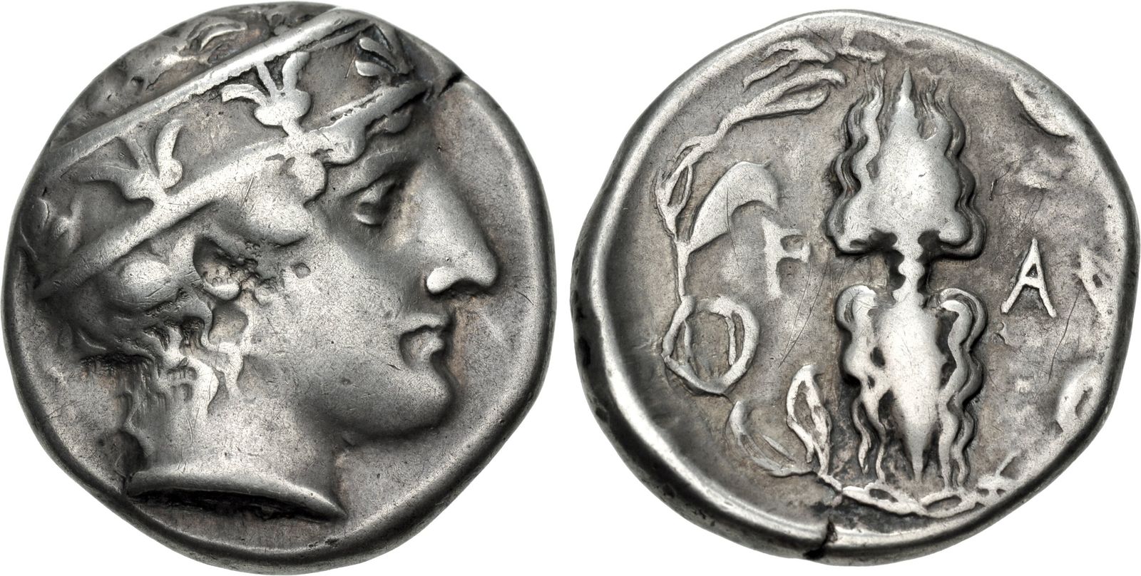ELIS, Olympia. 94th Olympiad. 404 BC. AR Tetradrachm (23mm, 11.86 g, 4h ...