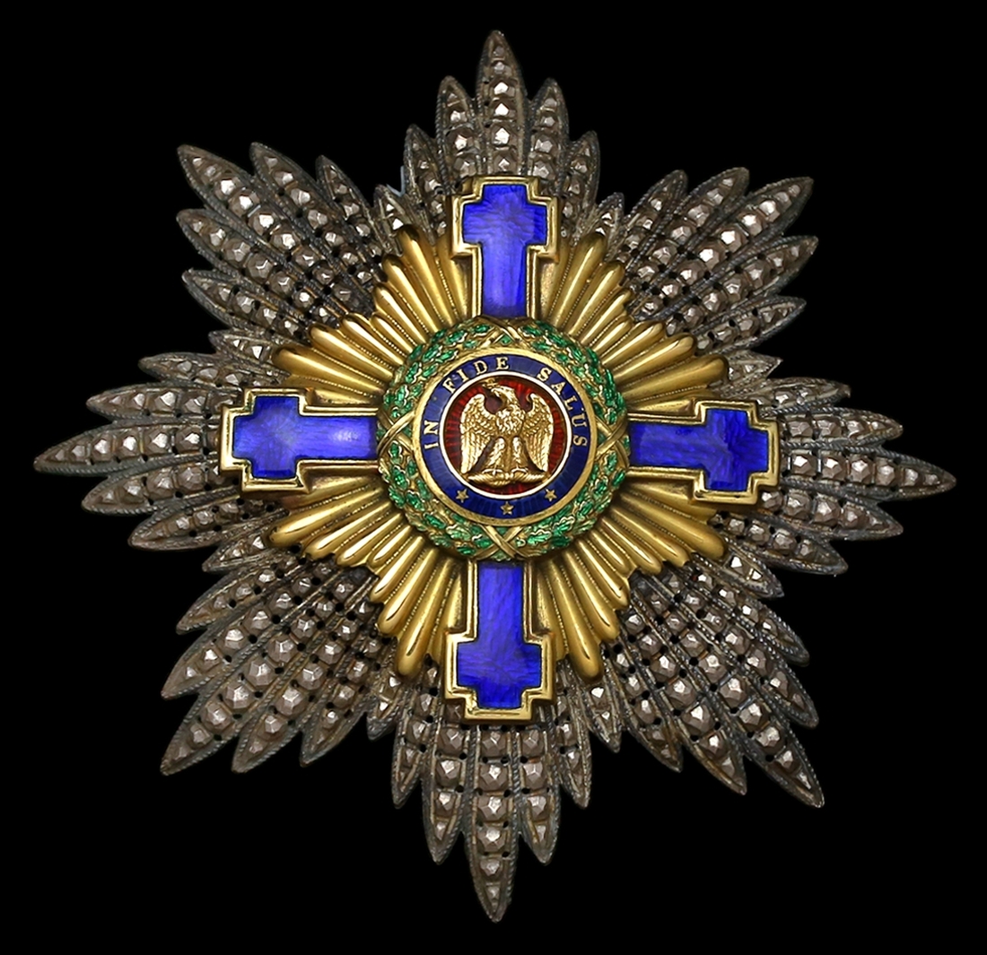 Romania, Kingdom, Order of the Star, Civil Division, breast Star, 78mm ...