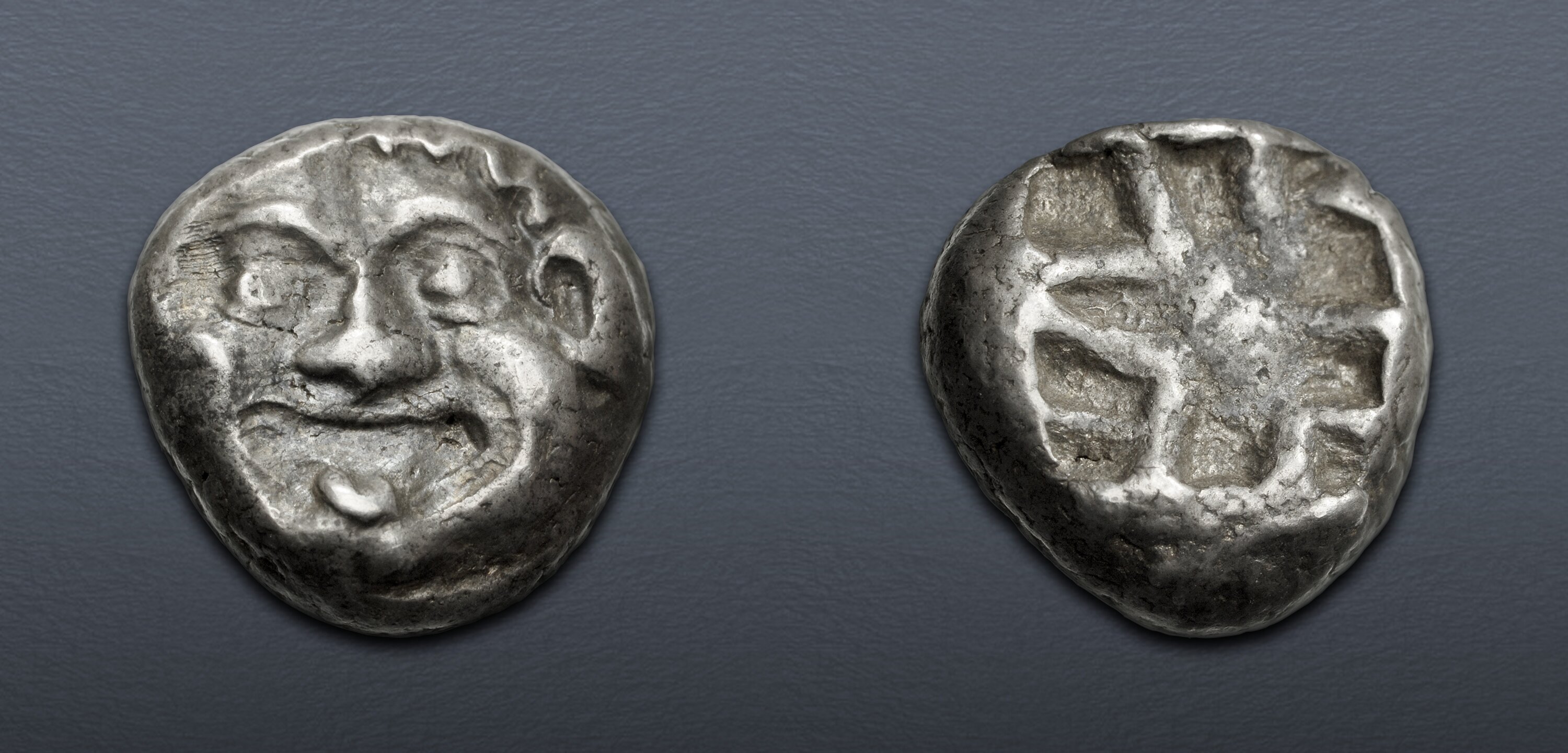 MYSIA, Parion. 5th century BC. AR Drachm (12mm, 3.34 g). VF ...
