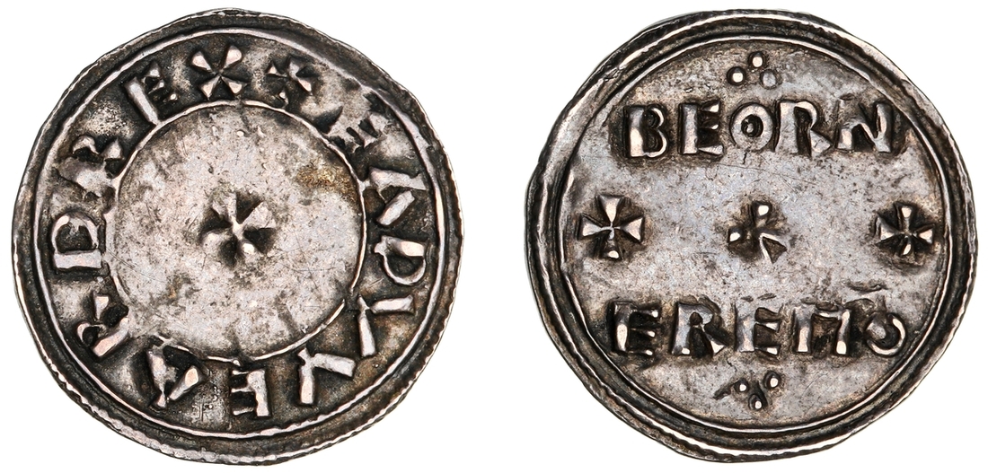 Wessex, Edward the Elder (899-924), Penny, Horizontal Type, Winchester ...