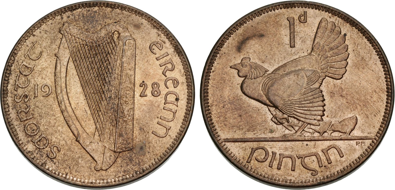 IRELAND, Irish Free State. 1922-1937. Proof Set. London mint. Dated ...
