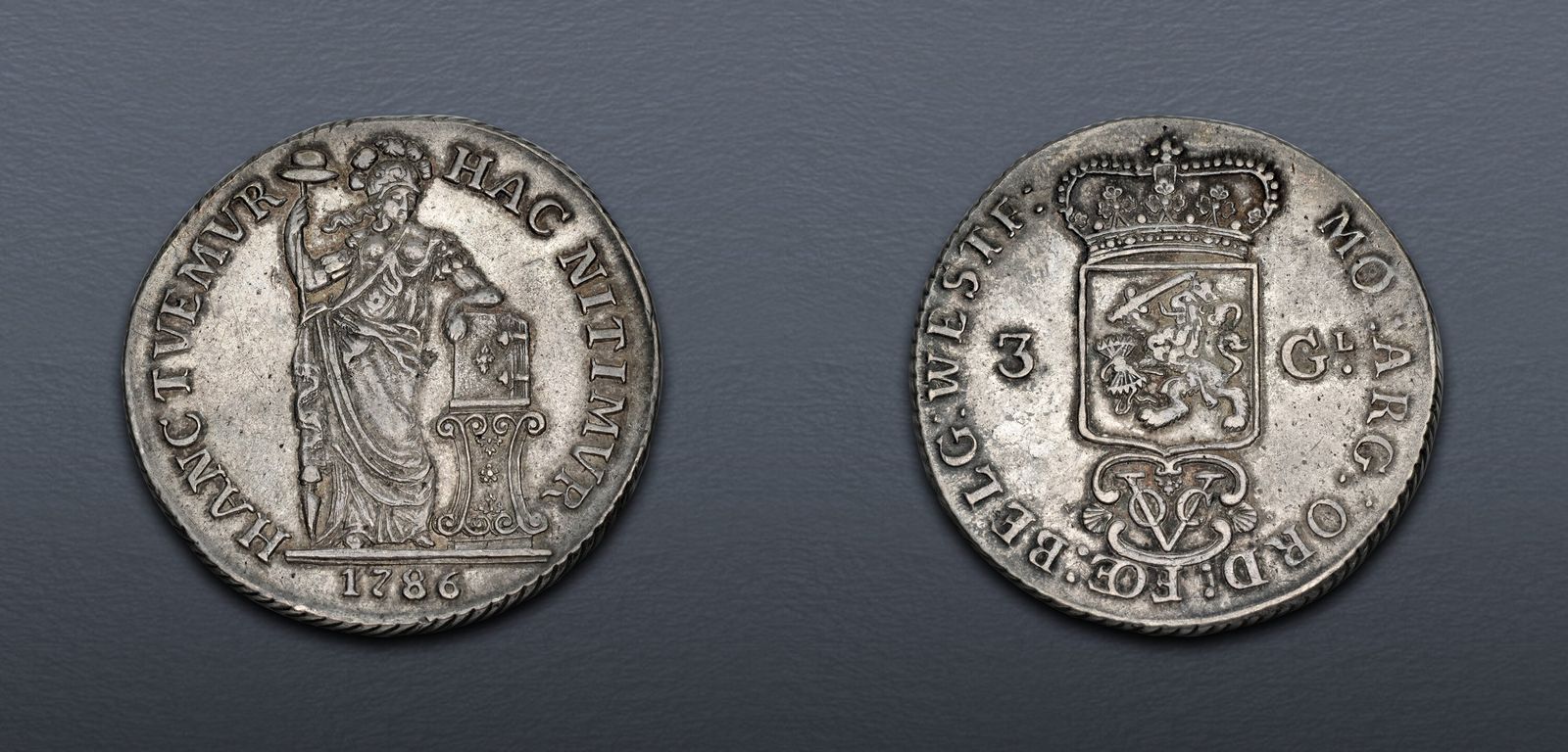 MALAY ARCHIPELAGO, Colonial. Netherlands East Indies. Dutch East India Company. 1602-1799. AR 3 ...