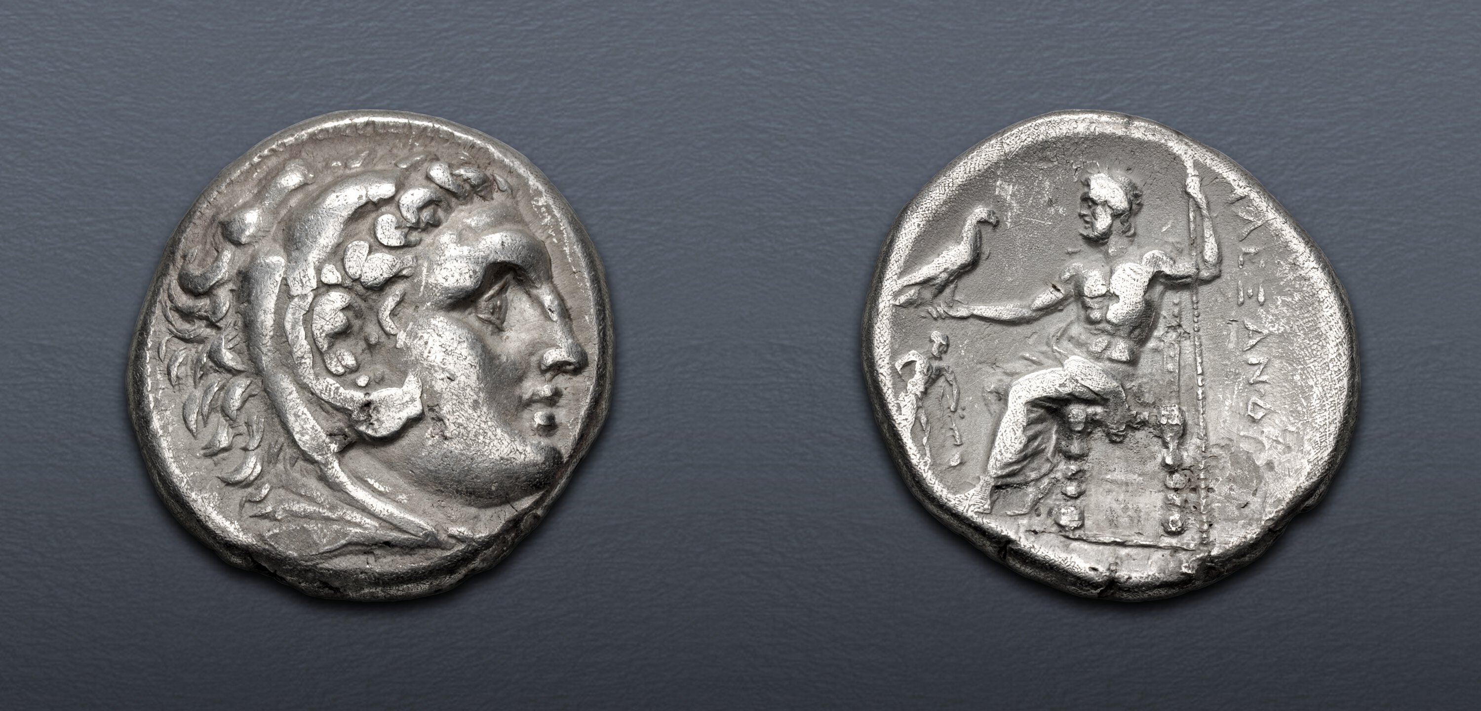 KINGS of MACEDON. Demetrios I Poliorketes. 306-283 BC. AR Tetradrachm ...