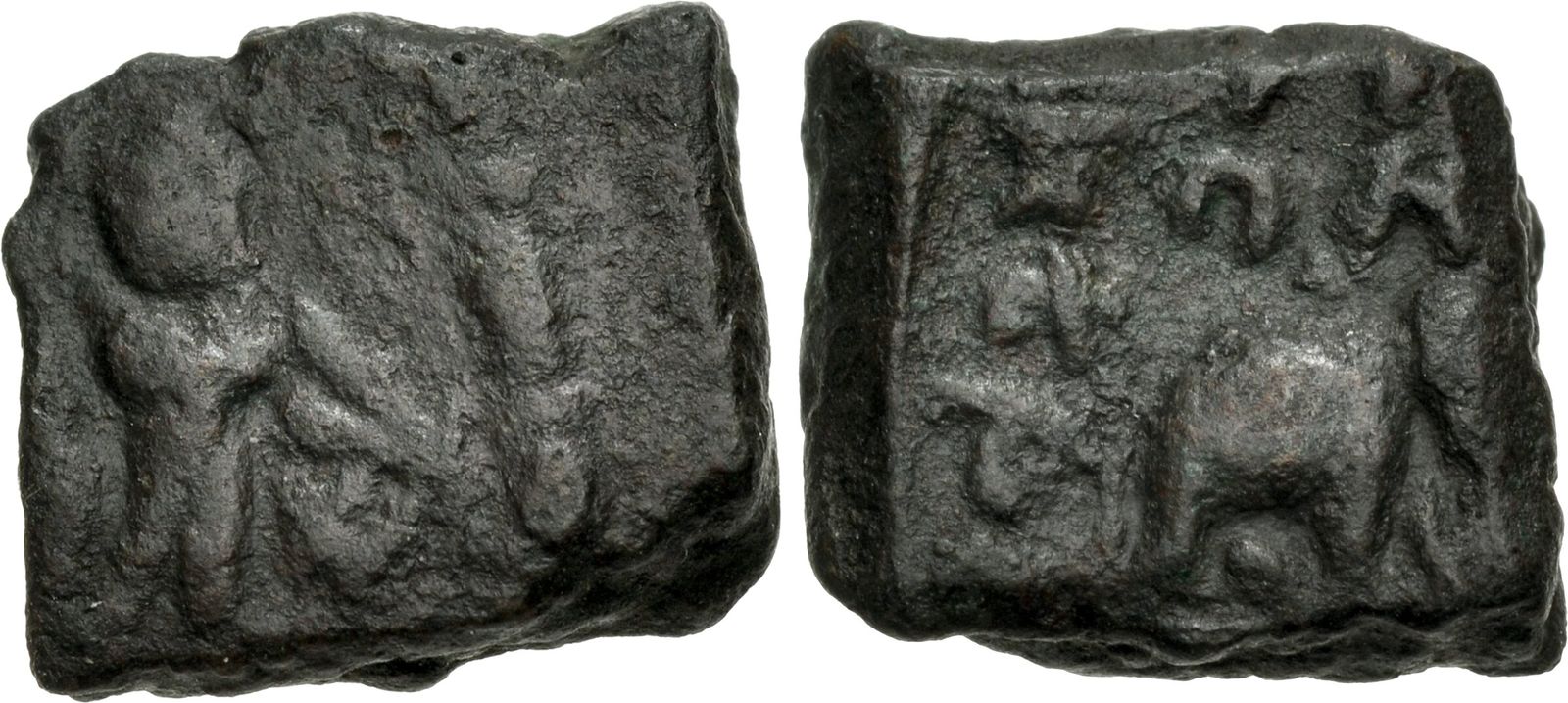 BAKTRIA, Indo-Greek Kingdom. Zoilos II Soter. Circa 65-55 BC. Æ ...