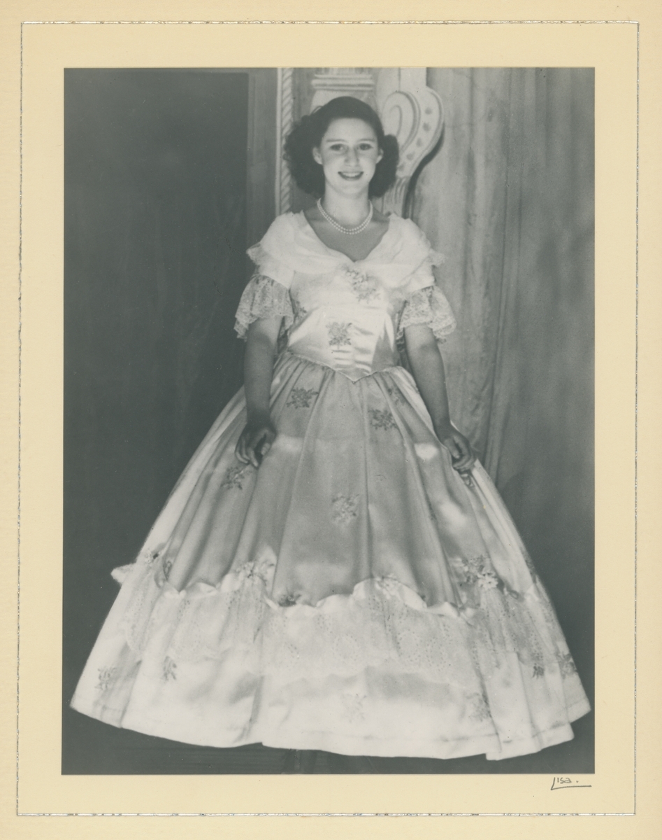 Great Britain Royalty Princess Margaret Two photographs of Princess ...
