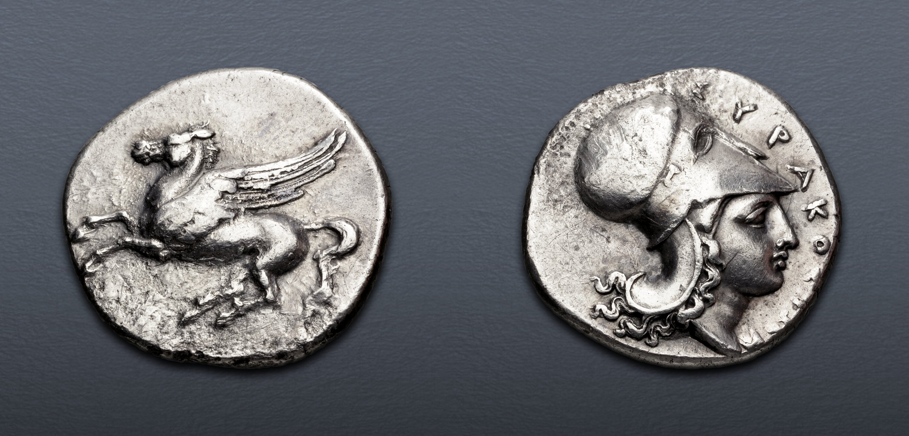 SICILY, Syracuse. Timoleon and the Third Democracy. 344-317 BC. AR ...