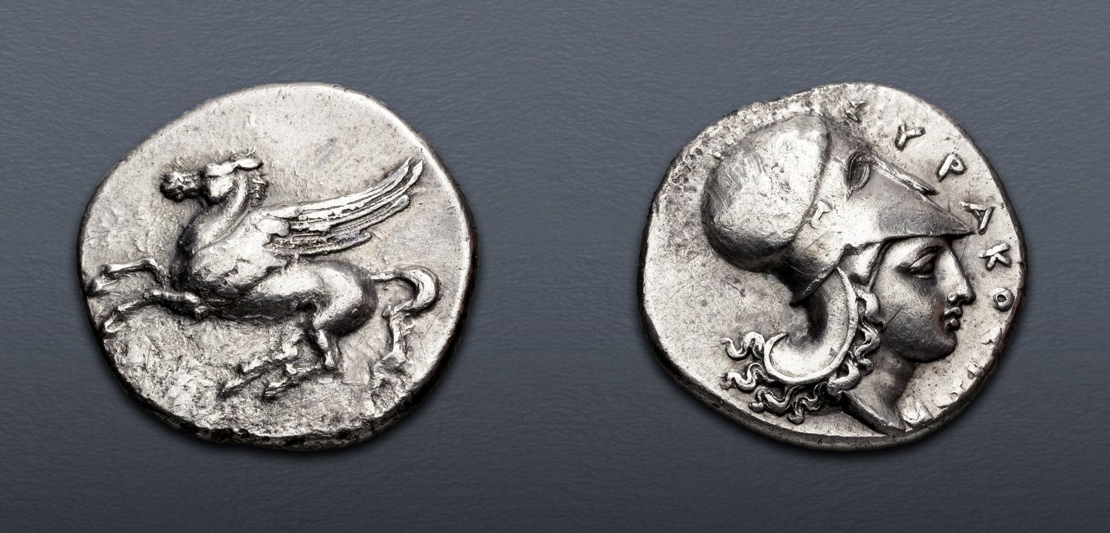 SICILY, Syracuse. Timoleon and the Third Democracy. 344-317 BC. AR ...