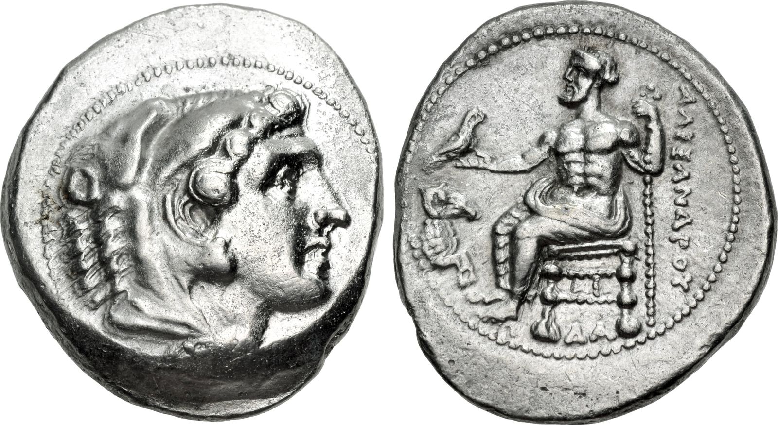 KINGS of MACEDON. Alexander III ‘the Great’. 336-323 BC. AR Tetradrachm ...