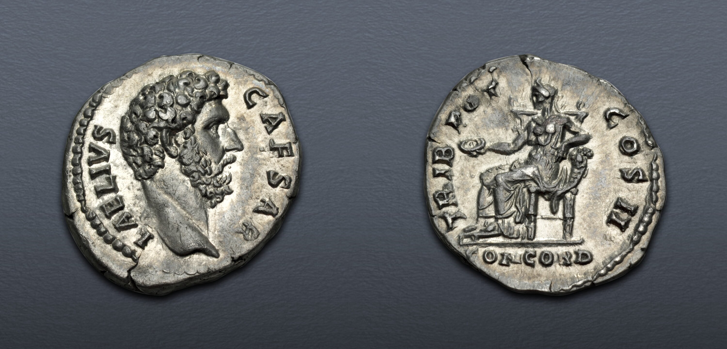 Aelius. Caesar, AD 136-138. AR Denarius (17mm, 2.96 g, 6h). Rome mint ...