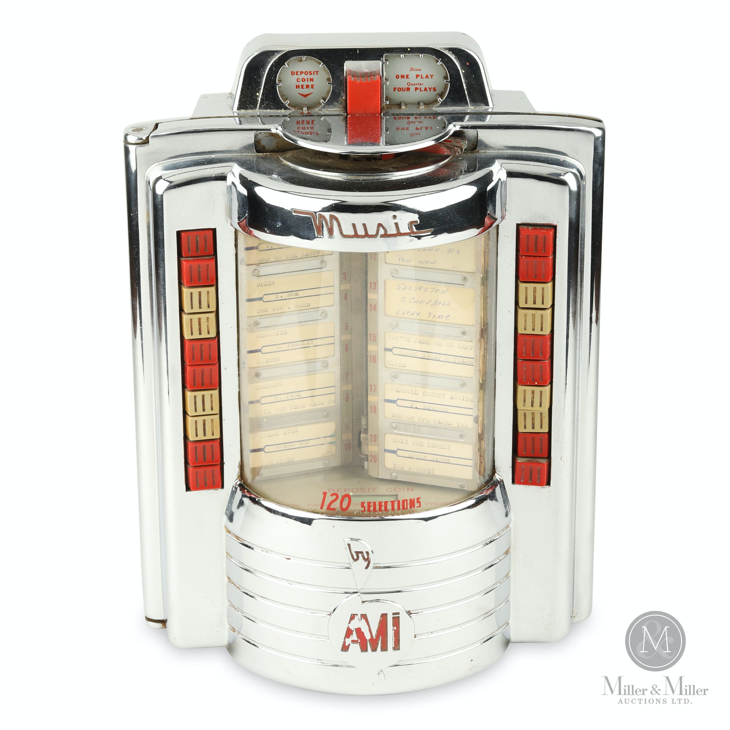AMI W120 Wallbox Jukebox Remote | Barnebys