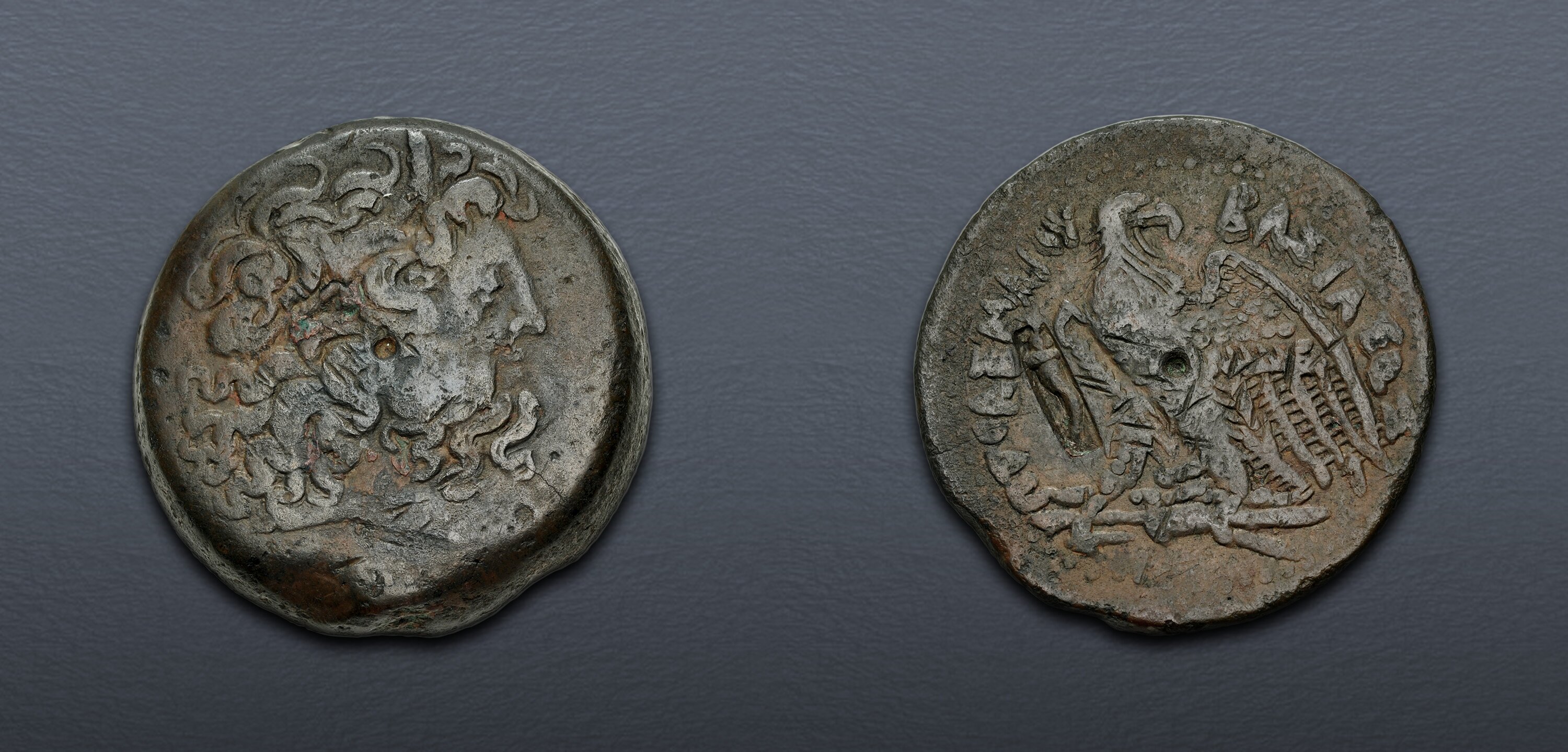 PTOLEMAIC KINGS of EGYPT. Ptolemy IV Philopator. 222-205/4 BC. Æ ...