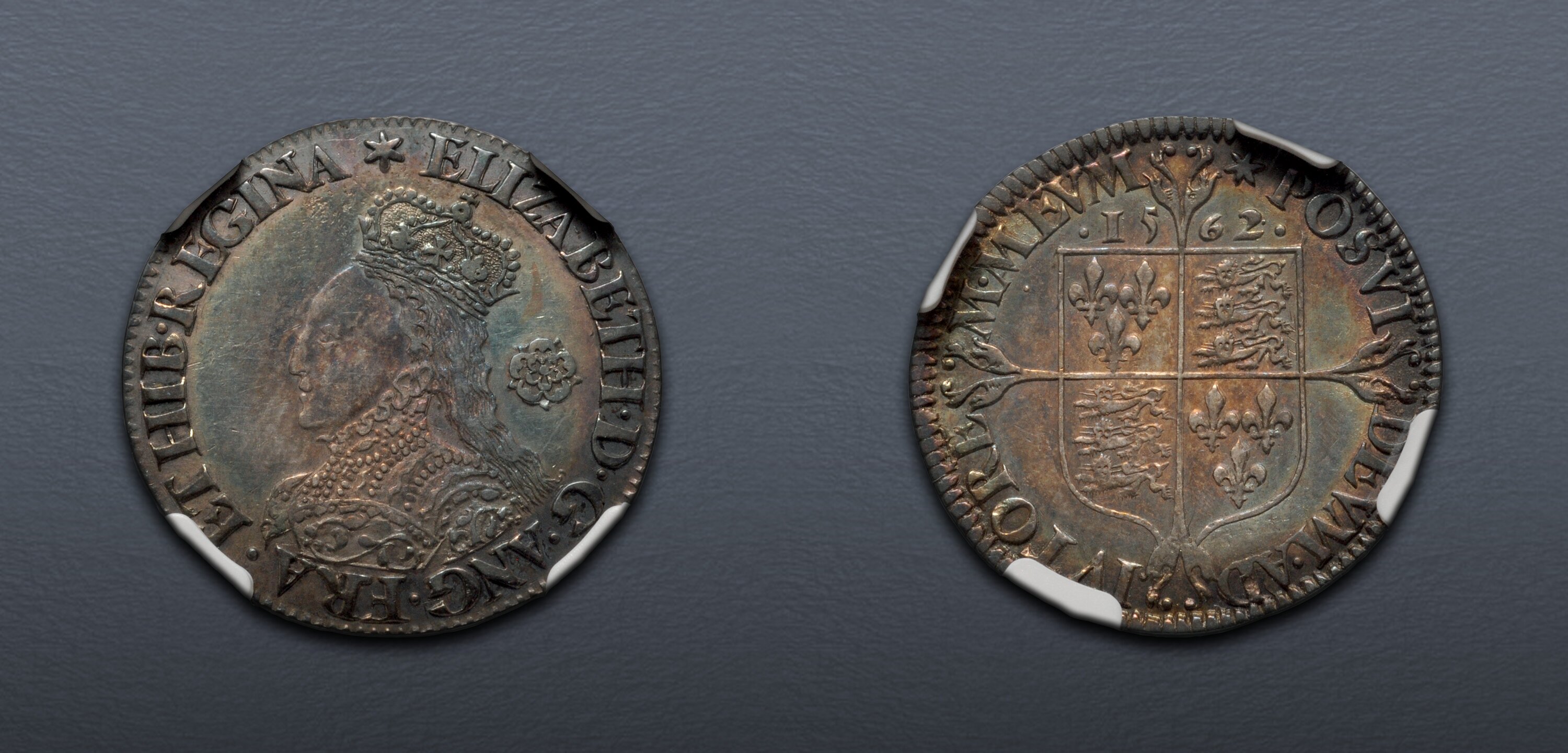 TUDOR. Elizabeth I. 1558-1603. AR Sixpence (24mm, 7h). Milled coinage ...