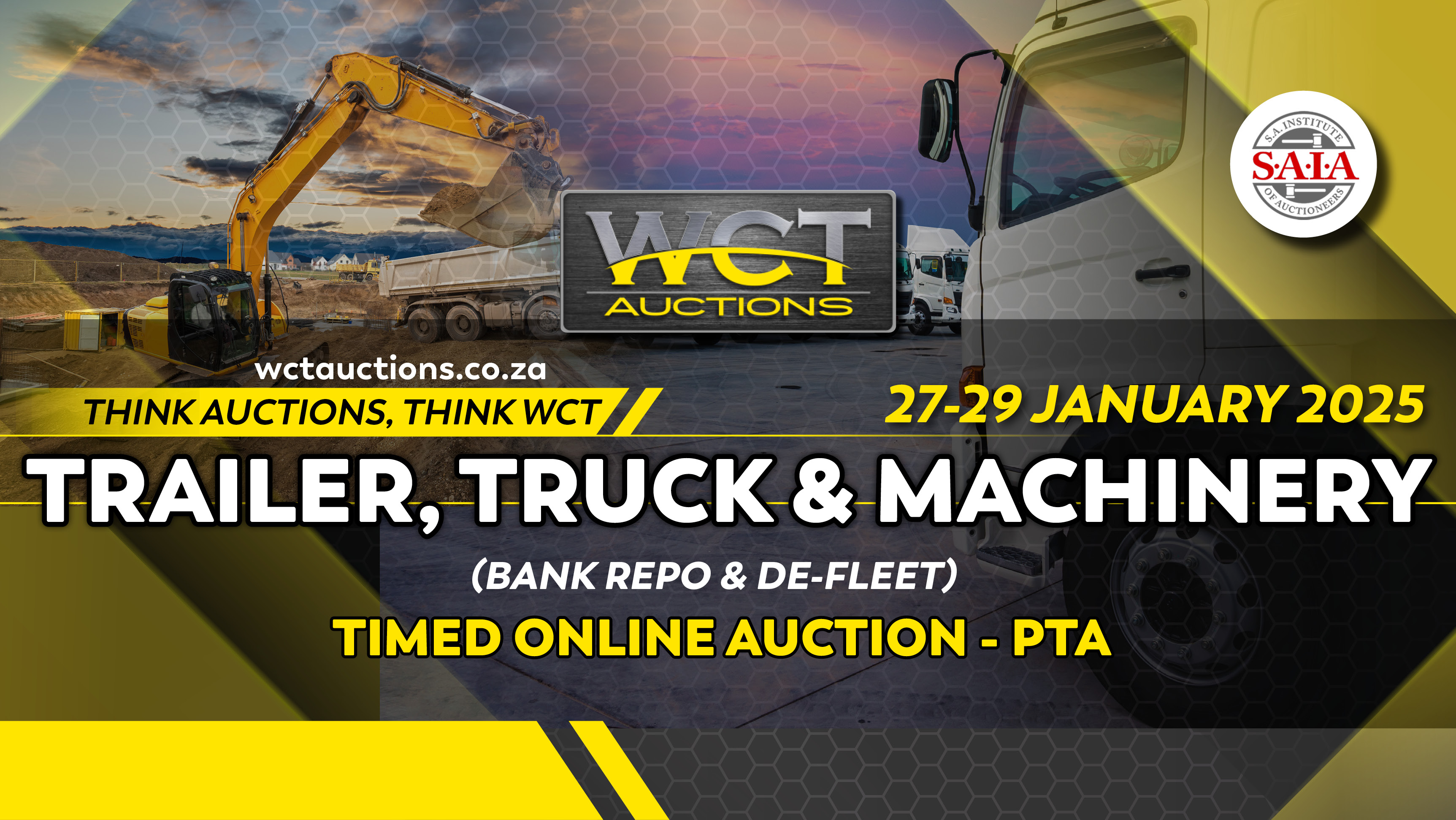 TRAILER, TRUCK & MACHINERY (BANK REPO & DE FLEET) TIMED ONLINE AUCTION ...