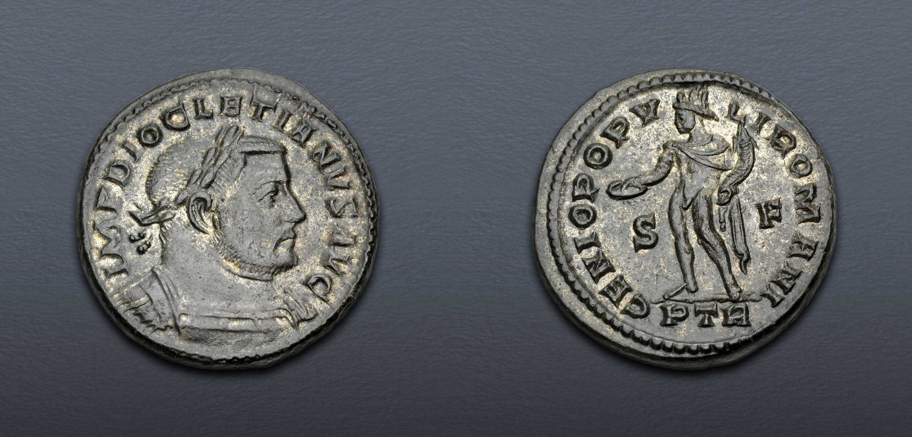 Diocletian. AD 284-305. Æ Follis (26.5mm, 10.88 g, 6h). Treveri (Trier ...