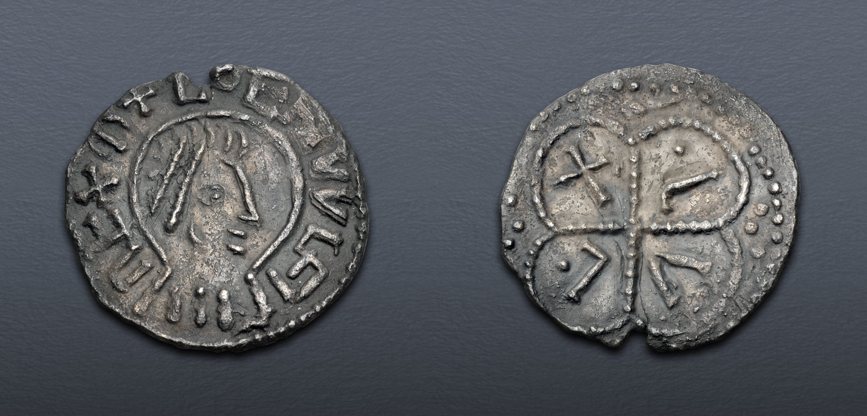 ANGLO-SAXON, Kings of Mercia. Coenwulf. 796-821. AR Penny (20mm, 1.28 g ...