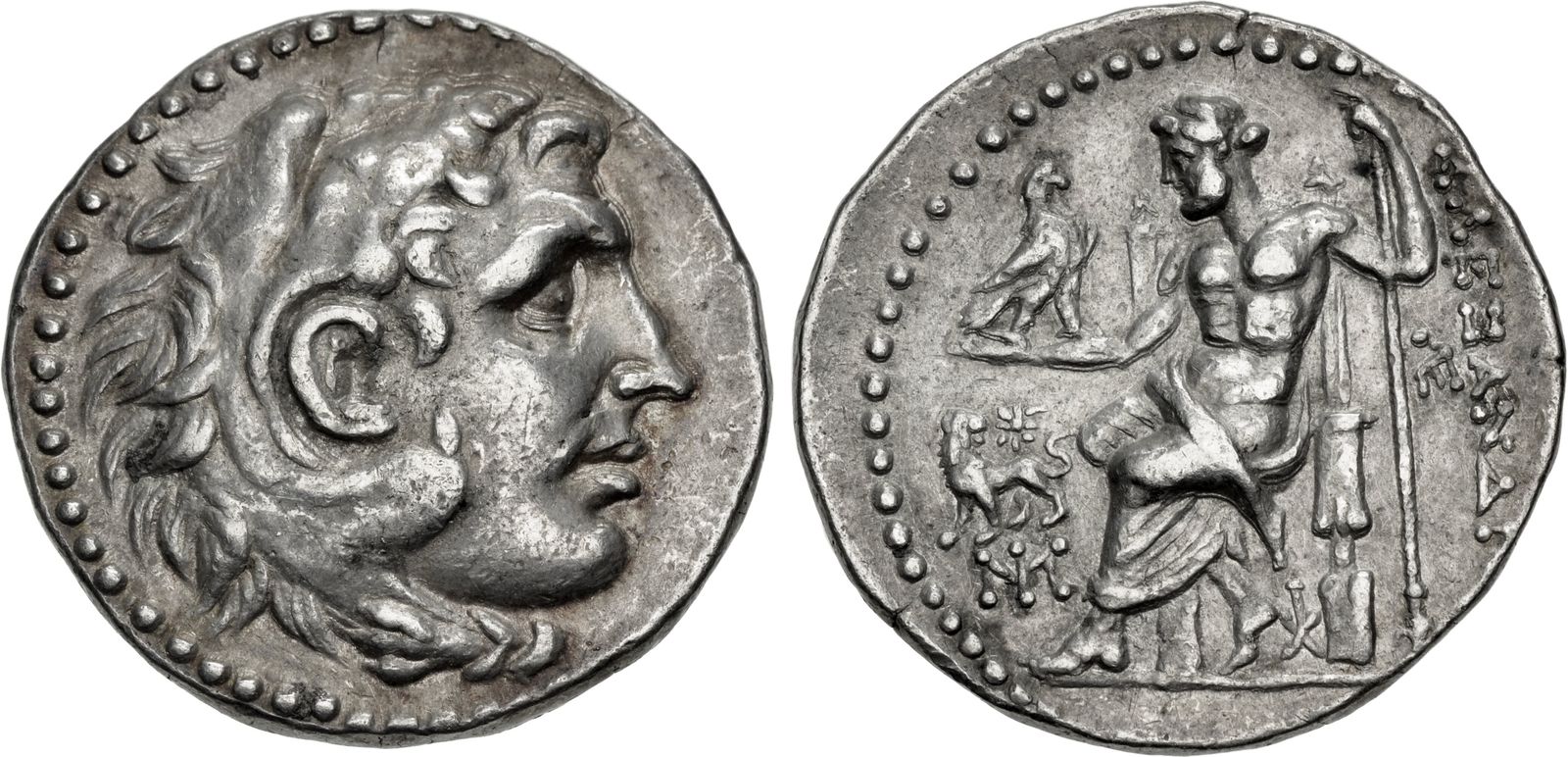 IONIA, Miletos. Circa 210-190/70 BC. AR Tetradrachm (30.5mm, 16.78 g ...
