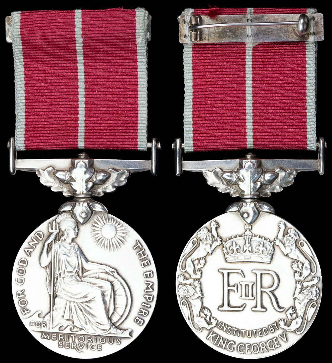 An unusual Drum Major's B.E.M. awarded to Staff Sergeant A. H. Bokenham ...