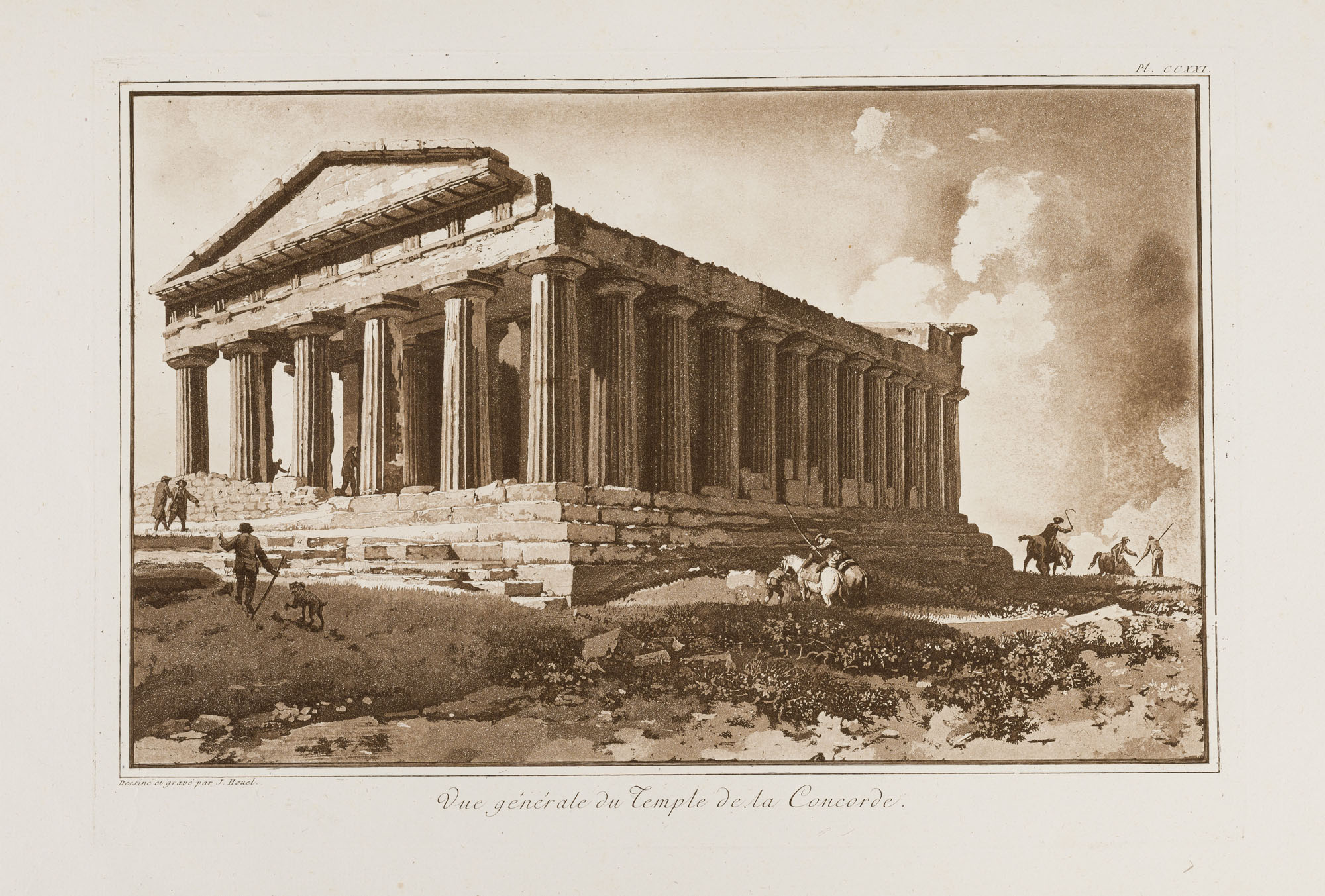 HOUËL (Jean). Voyage pittoresque des isles de Sicile, de Malte et ...