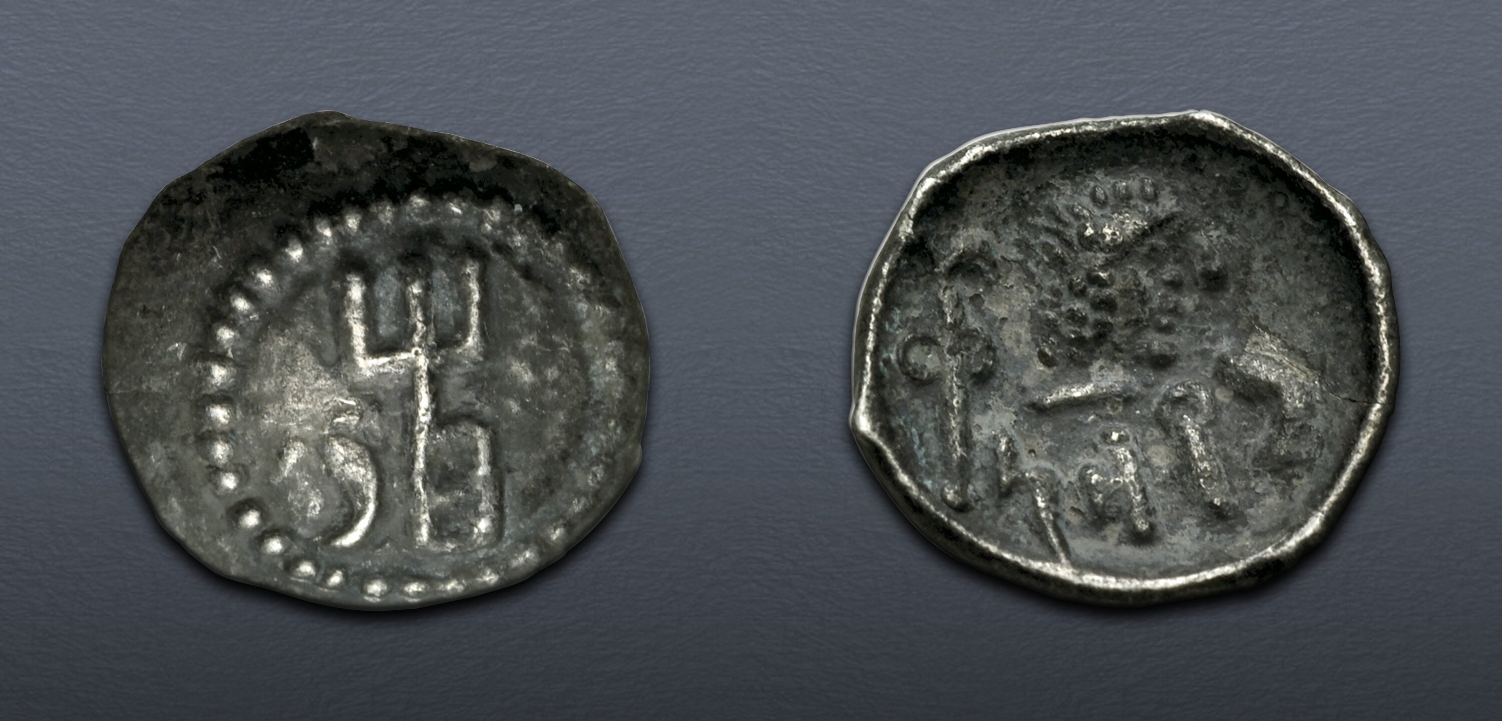 ARABIA, Southern. Himyar. 'Amdān Bayān Yahaqbiḍ. Circa AD 100-120. AR ...