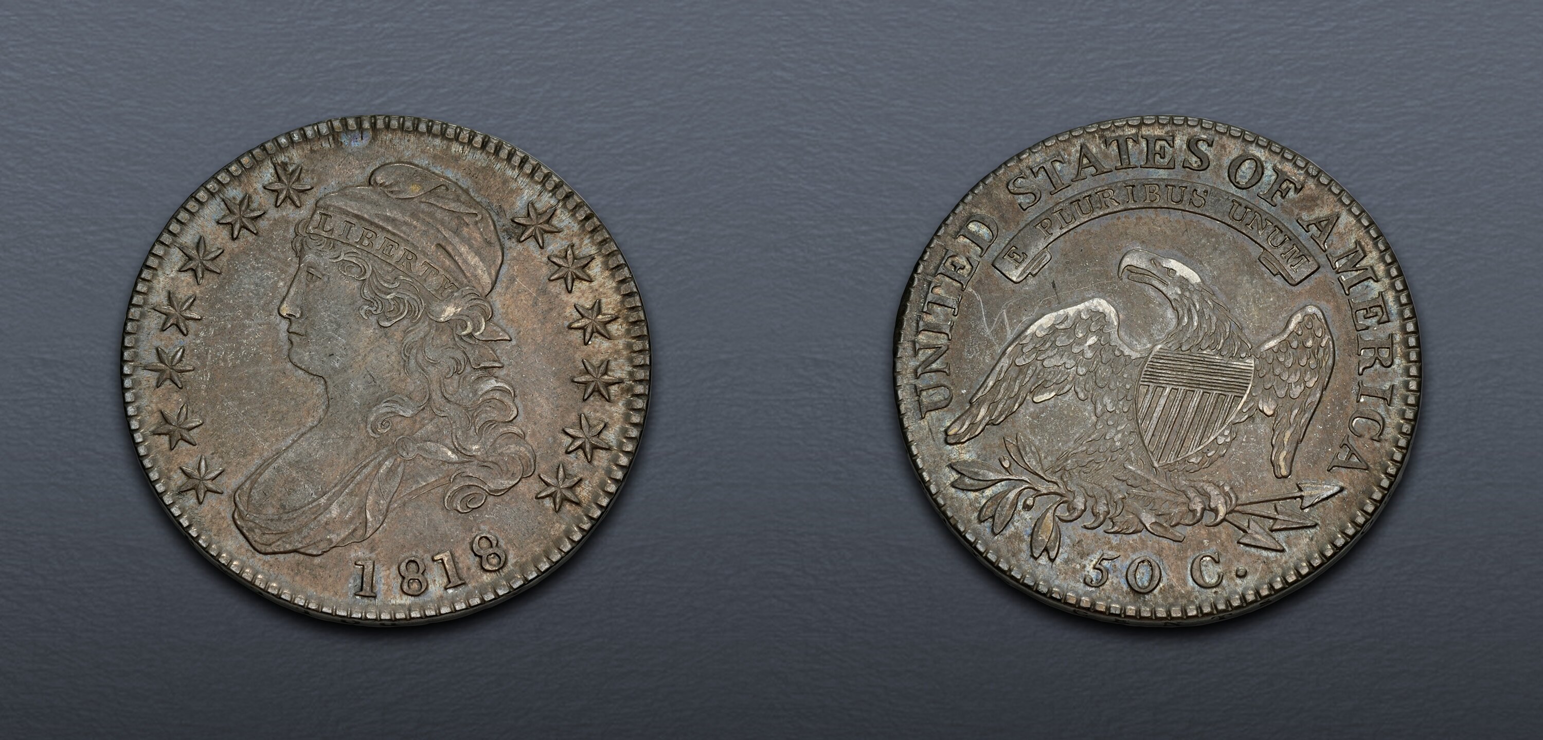 1818 Capped Bust Half Dollar. O-112. Rarity 2. NGC AU Details. 8399650 ...