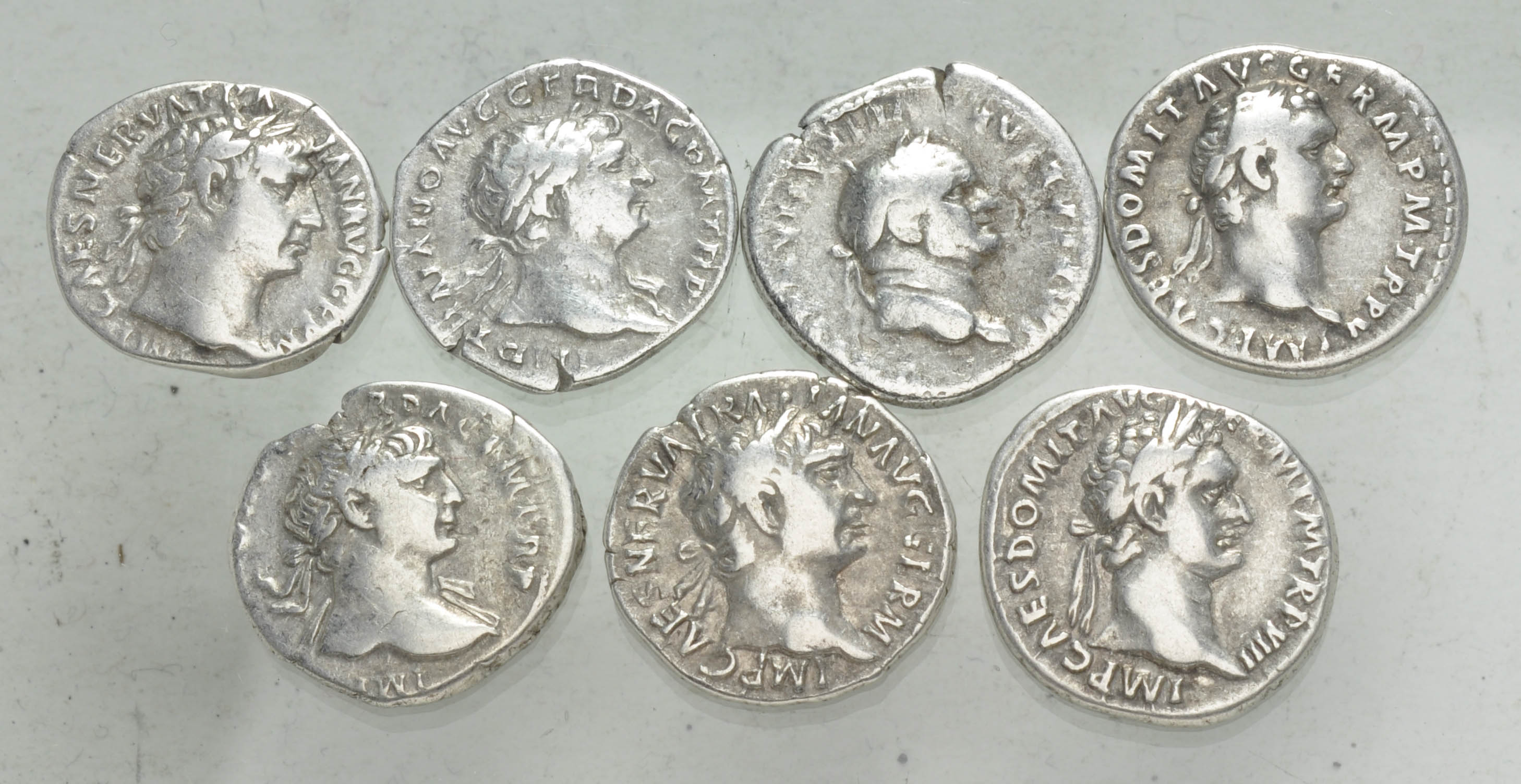 ROMAN. Imperial. Lot of seven (7) AR Denarii. | Classical Numismatic Group
