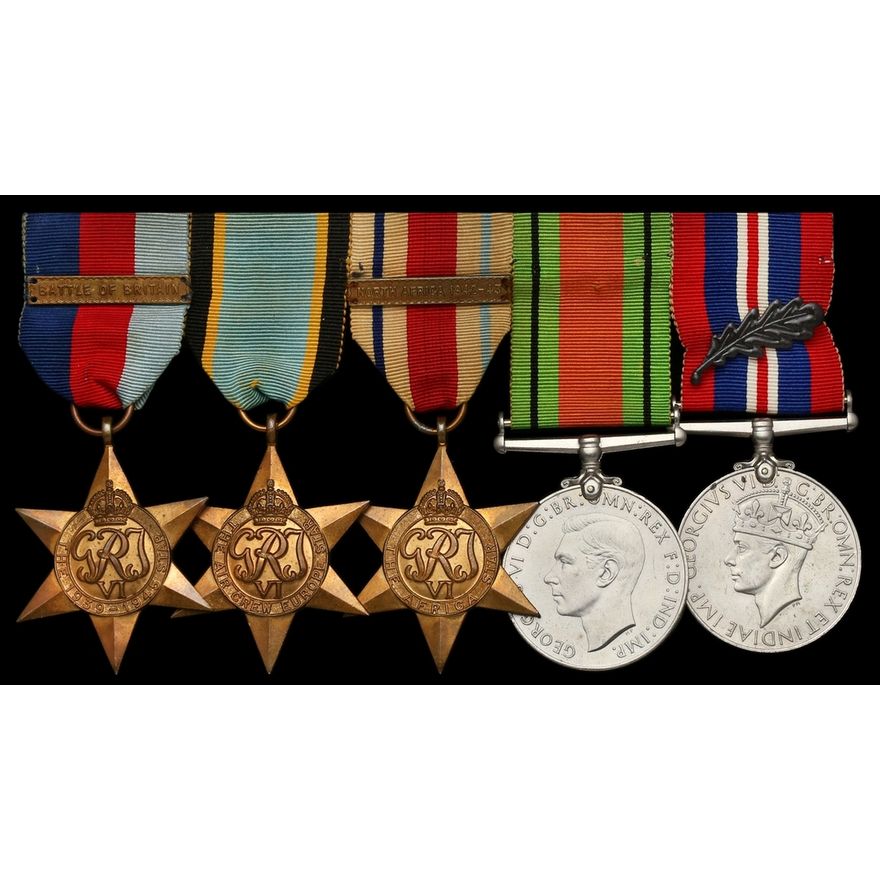 The campaign group of five attributed to Air Commodore R. J. Legg ...