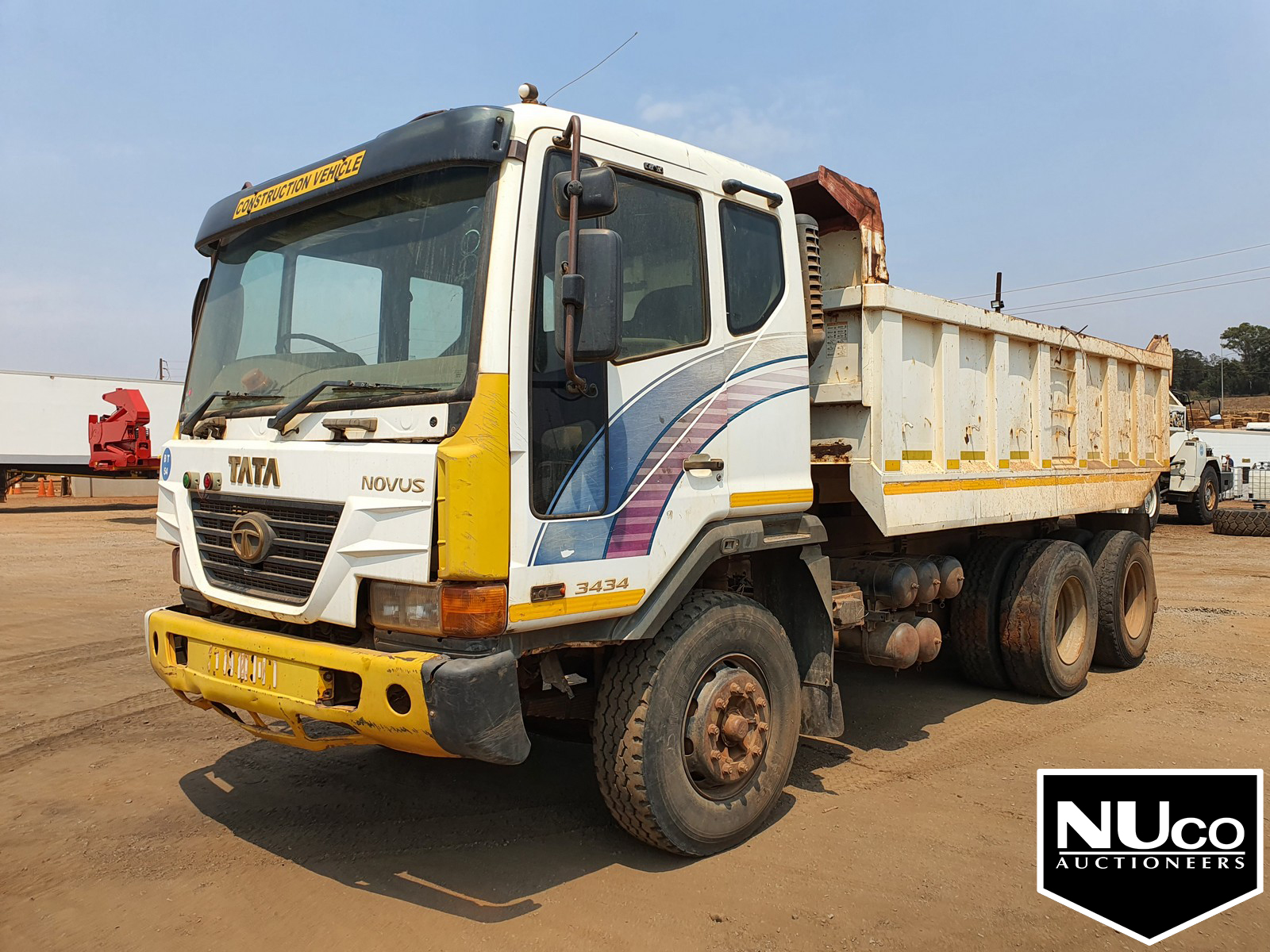 TATA NOVUS 3434 TIPPER TRUCK SCRAPPED - NO VAT | NUco Auctioneers