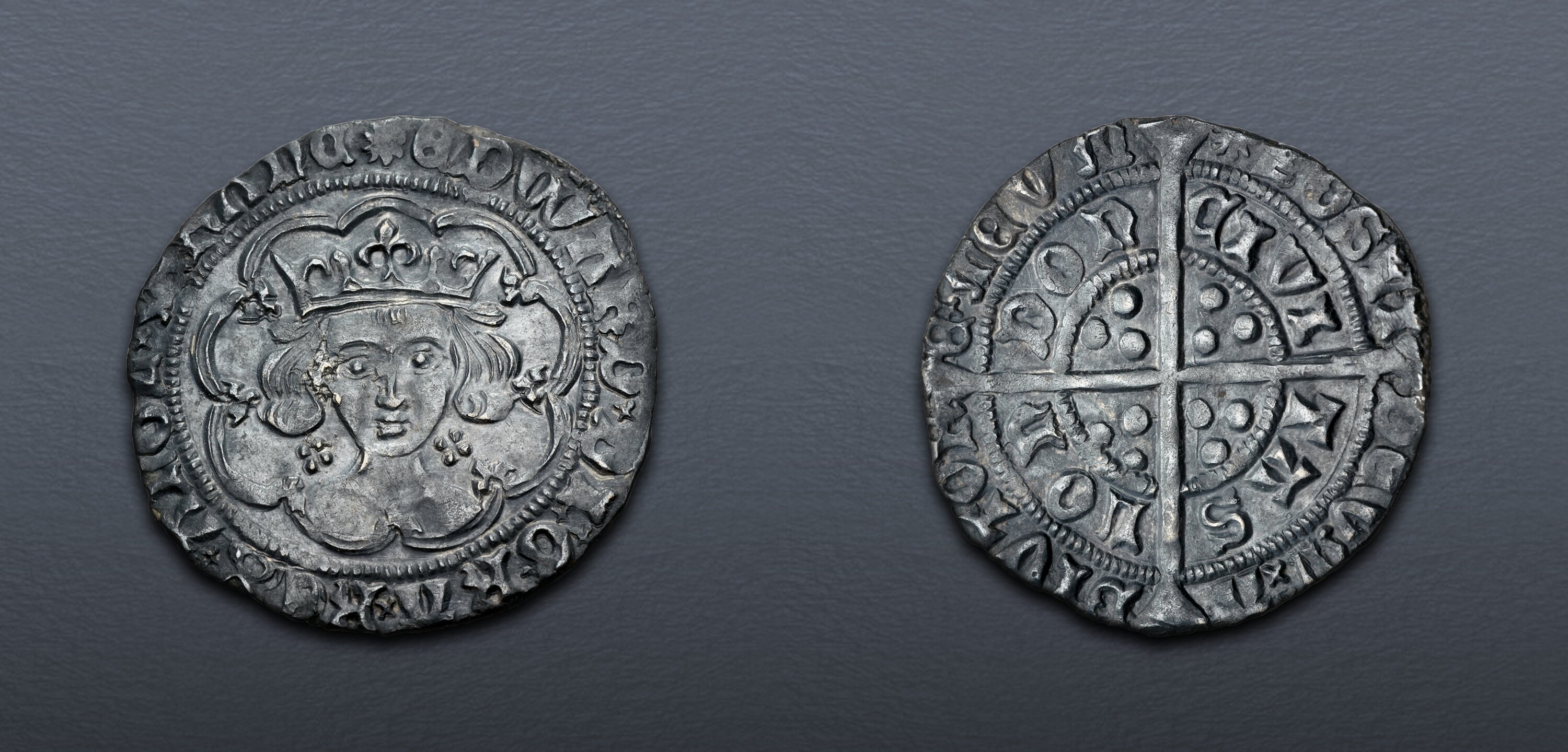 YORK. Edward IV. First reign, 1461-1470. AR Groat (24mm, 3.00 g, 8h ...