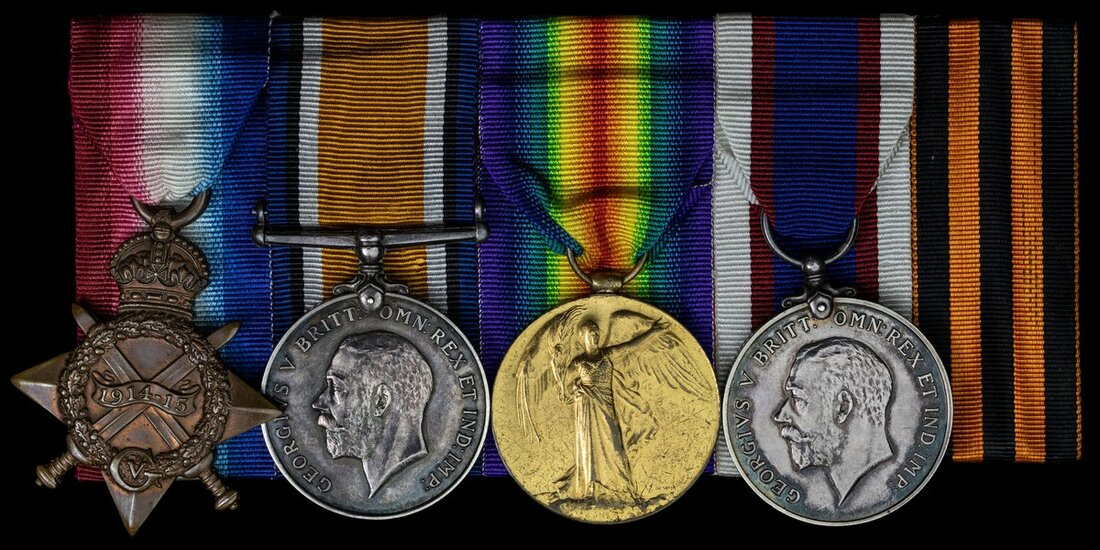 A good submariner's campaign group of four awarded to Leading Signaller ...